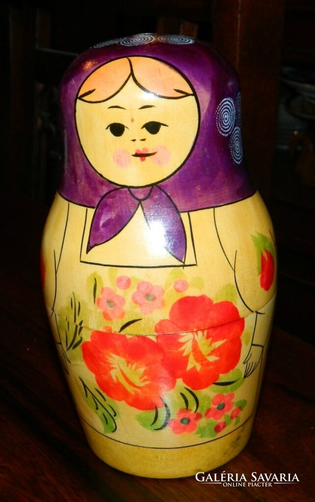 Matrjoska baba 4 részes szett - Szobor | Galéria Savaria online piactér ...