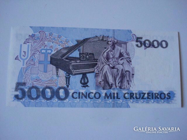 Brazilia 5000 cruzeiros - Numizmatika, Pénz, Érme | Galéria Savaria ...