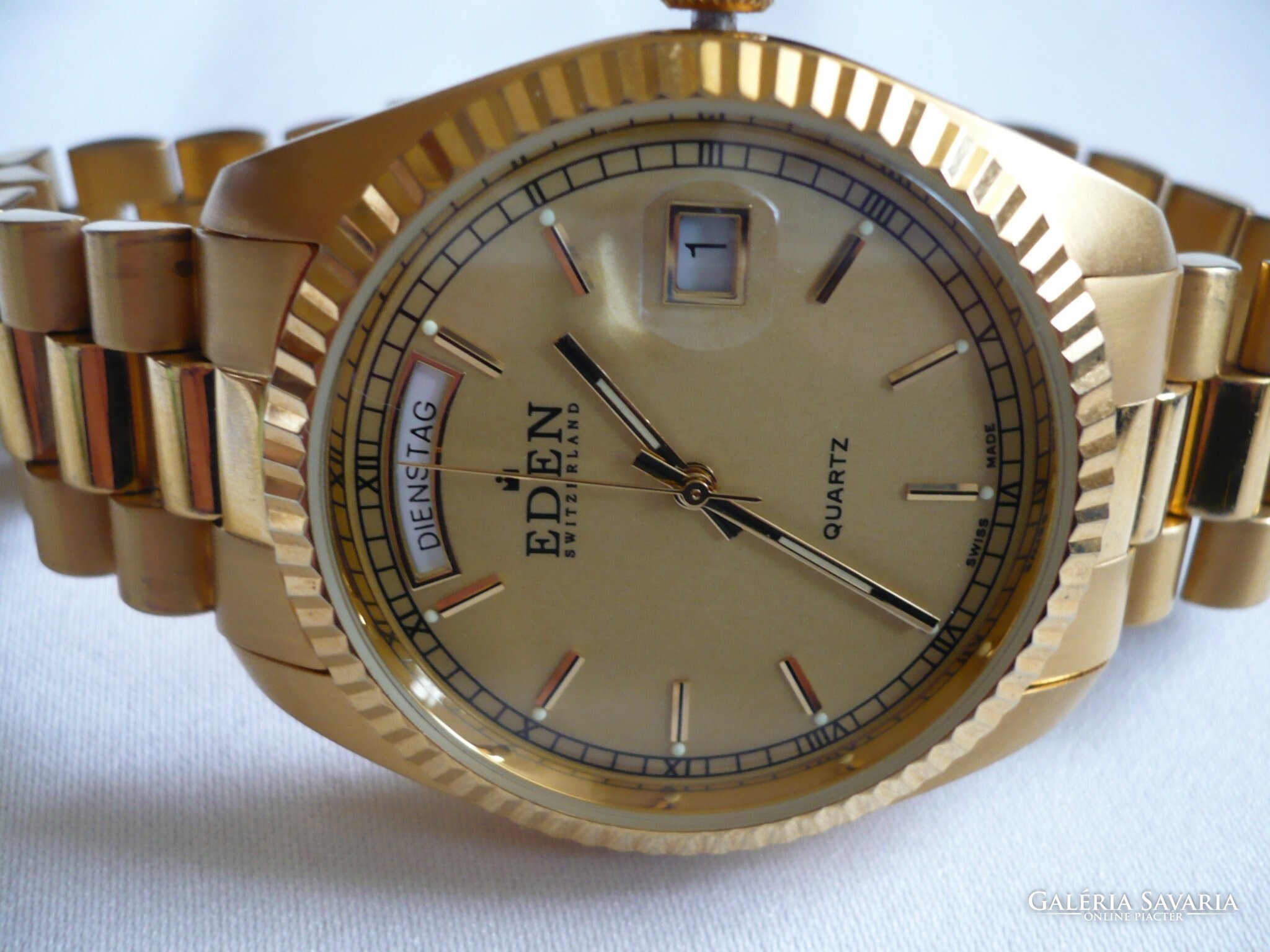 It's like Rolex 118238, but it's an Eden Swiss watch in its original ...
