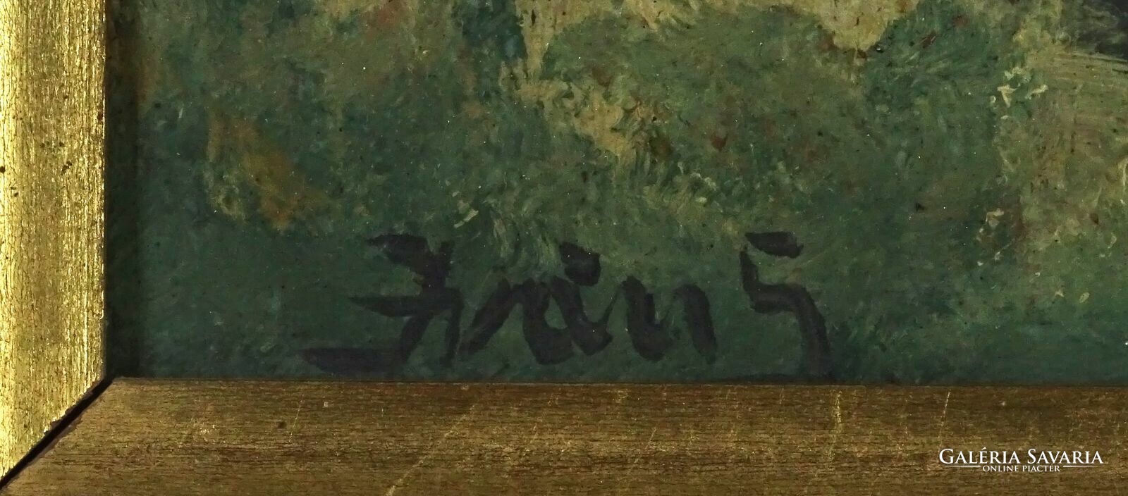 1I537 Iván Sándor : Vízparti táj festmény pár - Festmény | Galéria ...