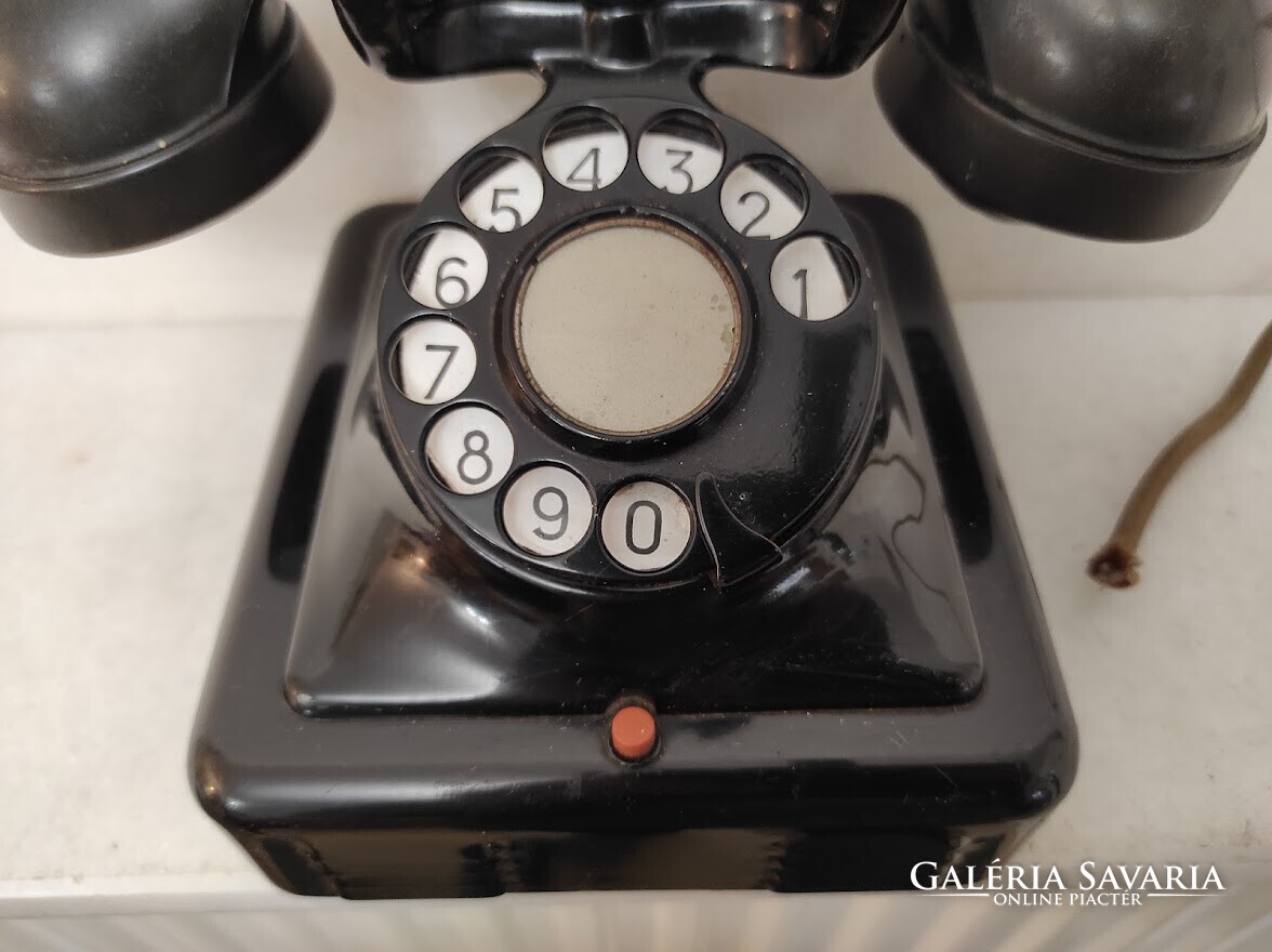 Antik telefon asztali tárcsás telefon 1930-as évek 572 6006 - Műszaki ...