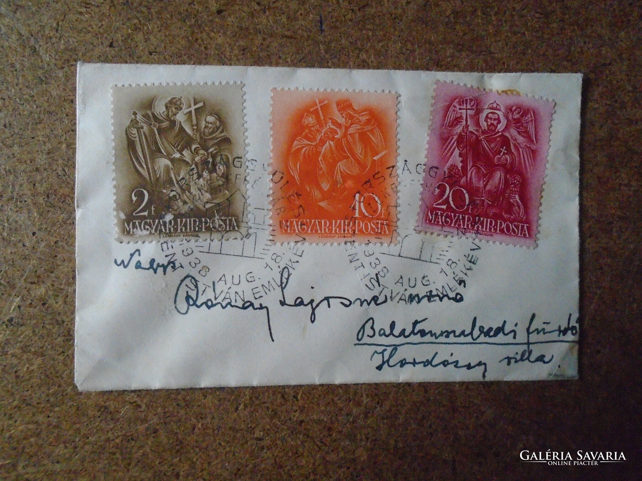 D190967 Szent István national commemorative year commemorative stamp ...