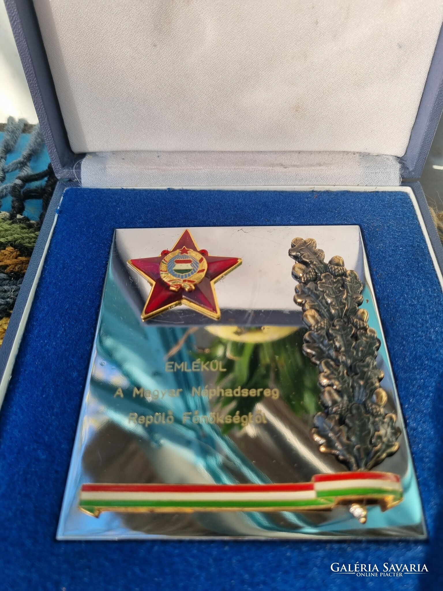 Magyar Néphadsereg Repülő Főnökségtől emlék plakett - Militária ...