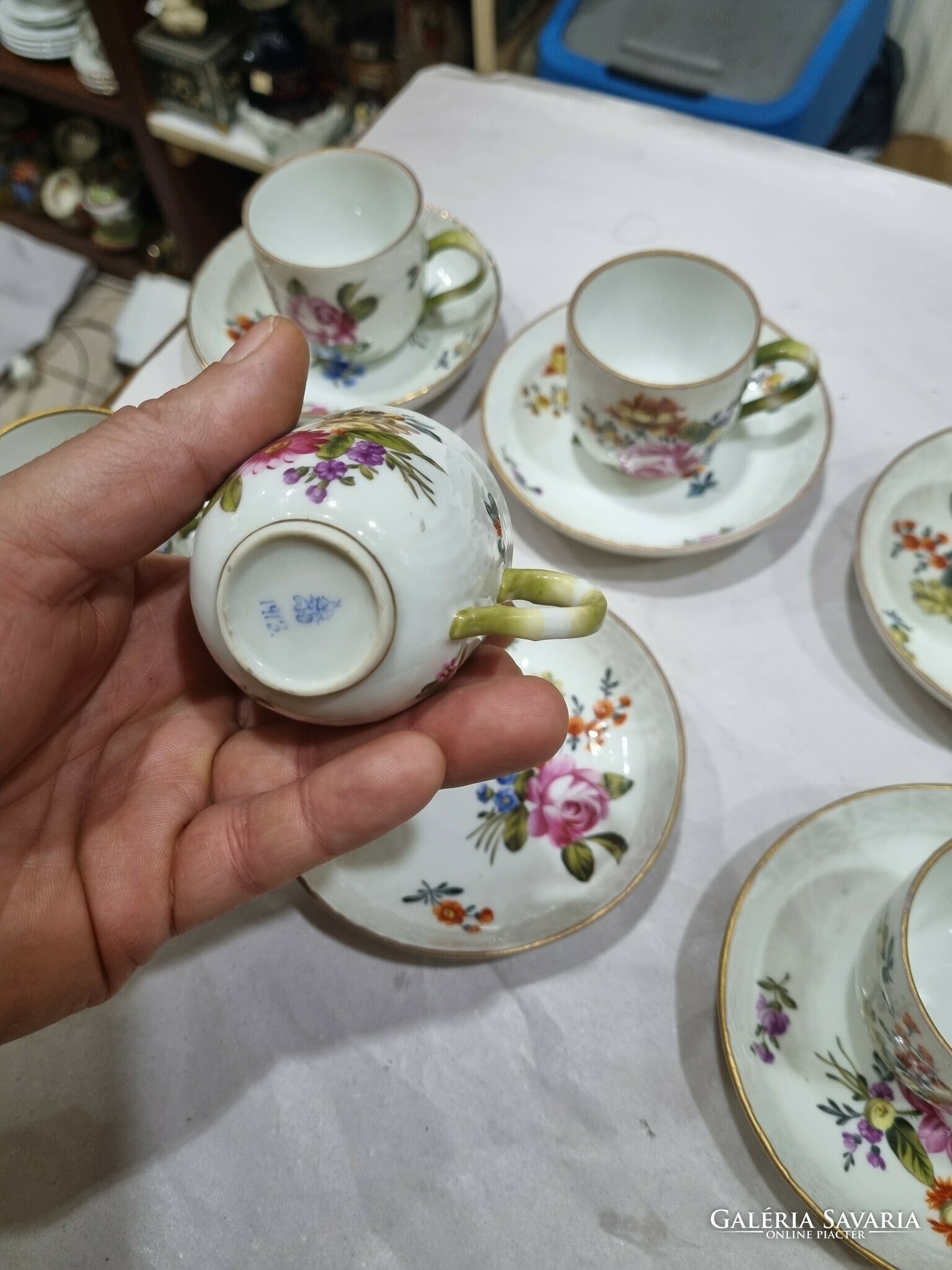 Ó-herendi kávés készlet - Porcelán | Galéria Savaria online piactér ...