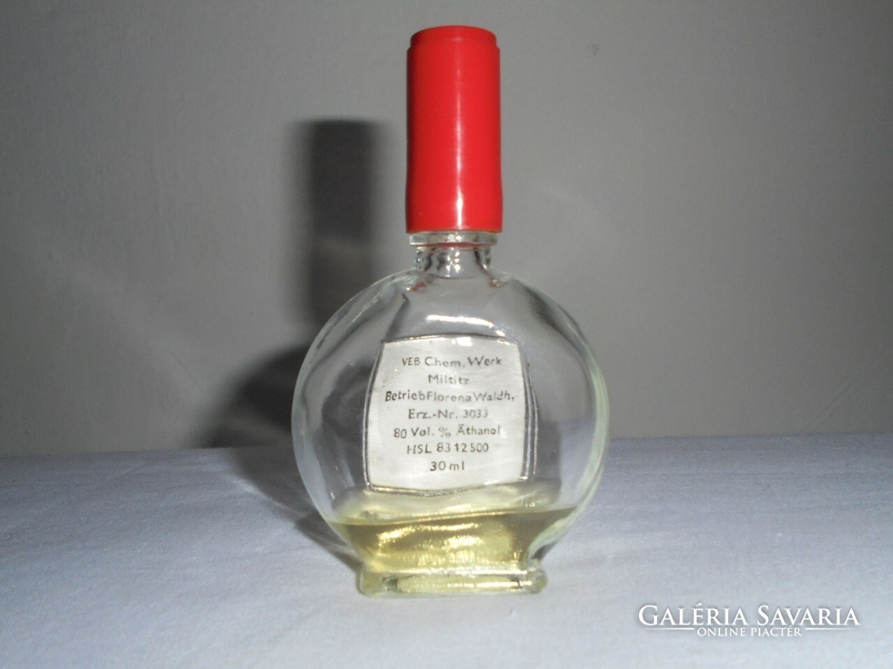 Retro german cologne cologne cologne perfume glass bottle - florena ...