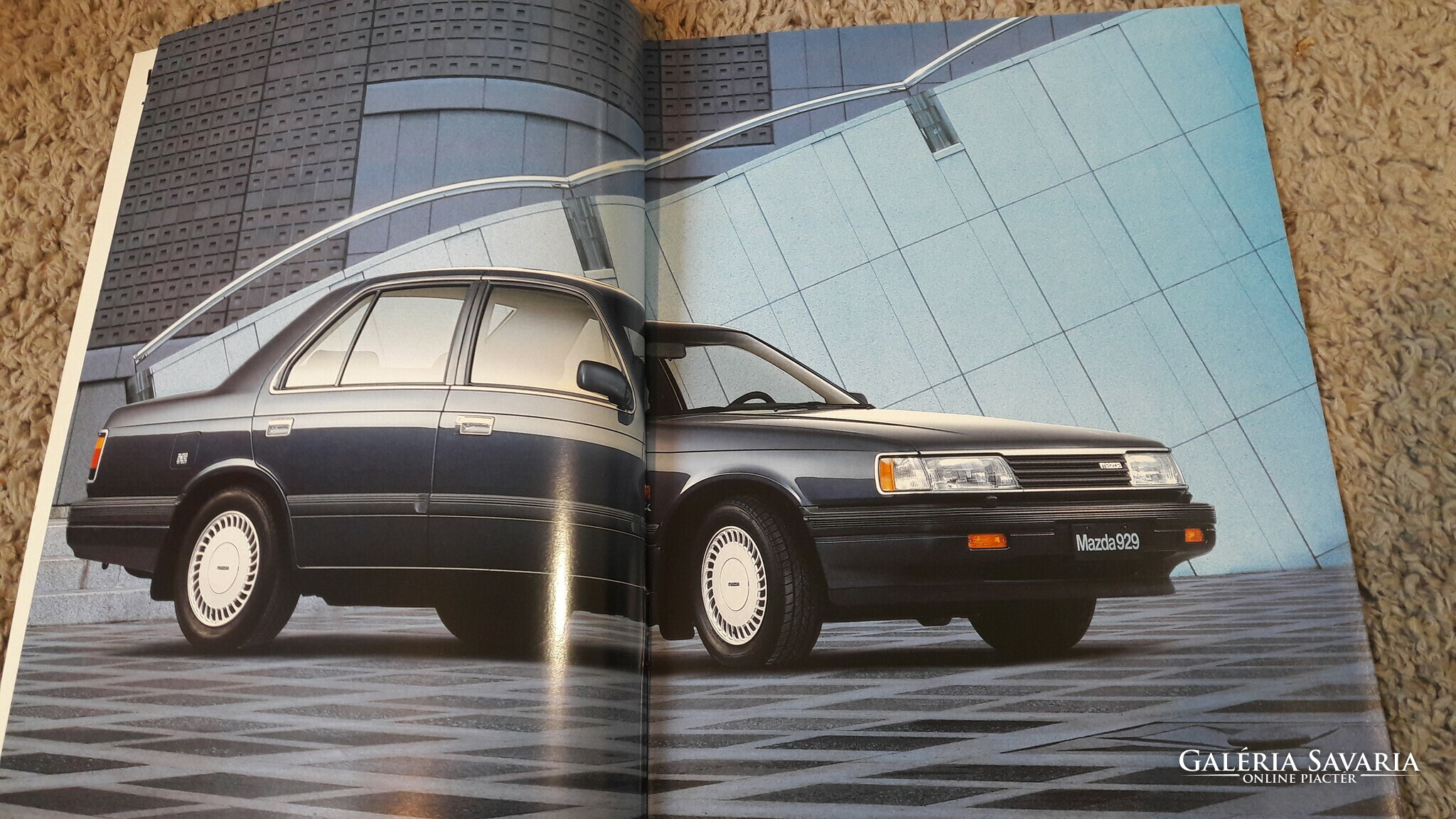 Mazda 929 model, brochure, catalog, retro advertisement, old timer ...