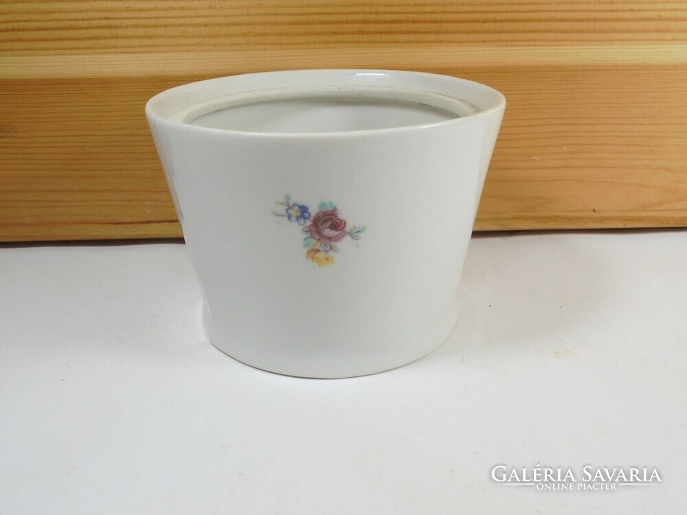 Retro porcelán cukortartó cukor tartó virág mintás - Porcelán | Galéria ...