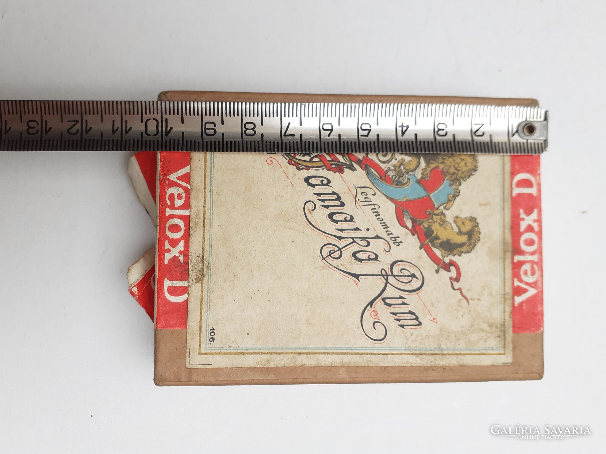 Old box of jamaica rum labeled vintage paper box - Collectibles ...