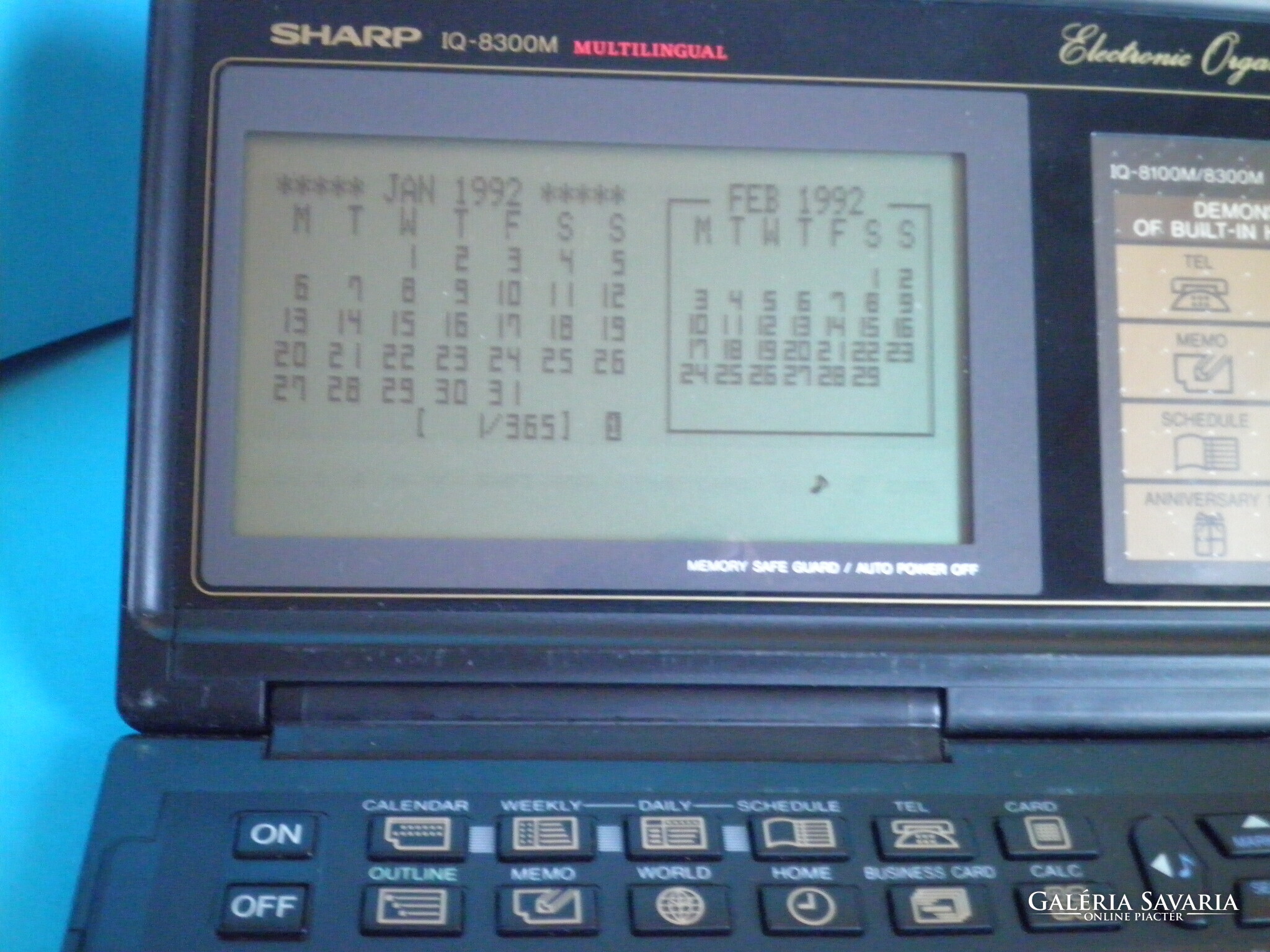 Vintage Sharp IQ-8300M Electronic Organizer - Otthon, háztartás kellékei | Galéria Savaria ...