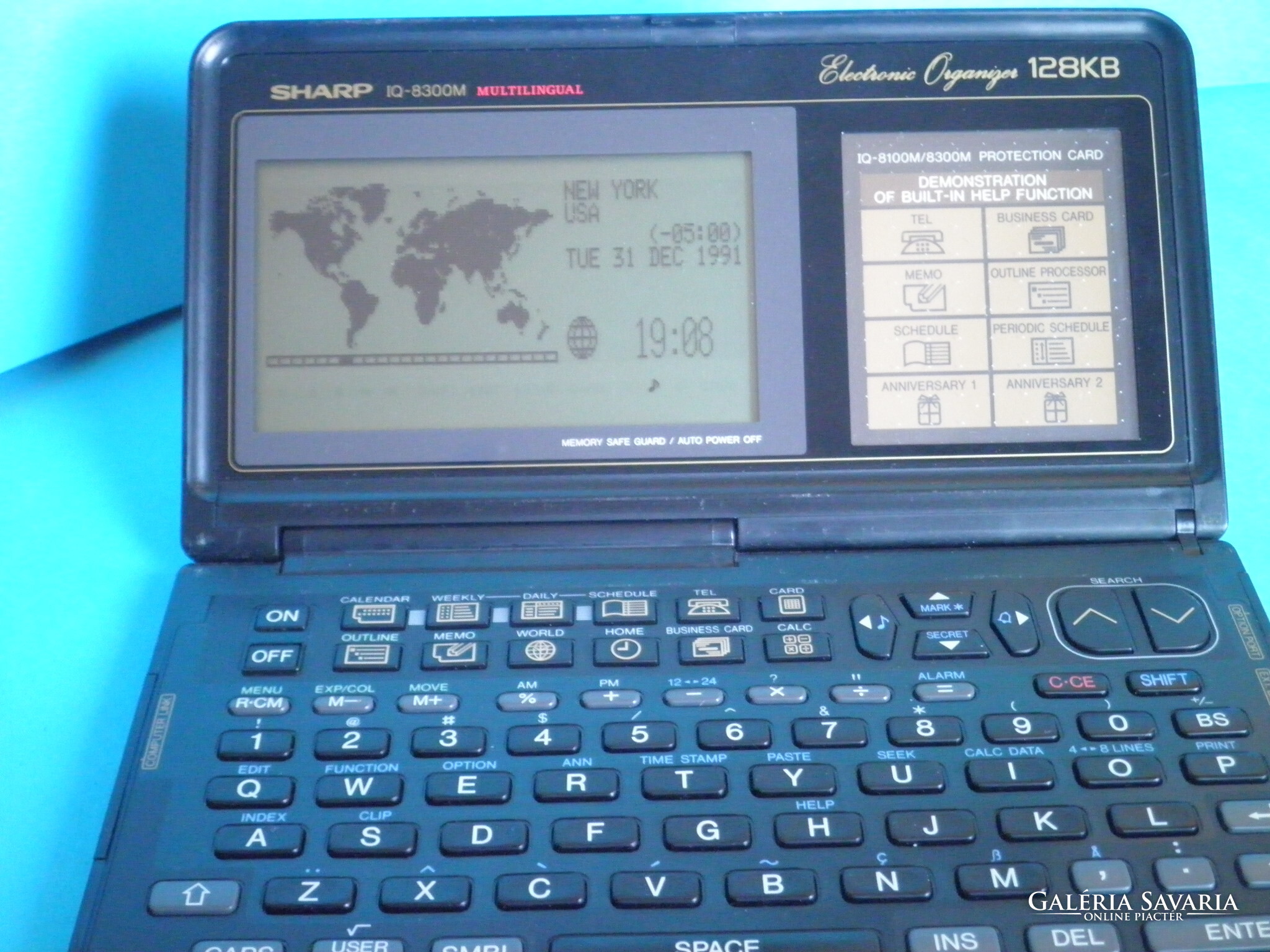 Vintage Sharp IQ-8300M Electronic Organizer - Otthon, háztartás ...