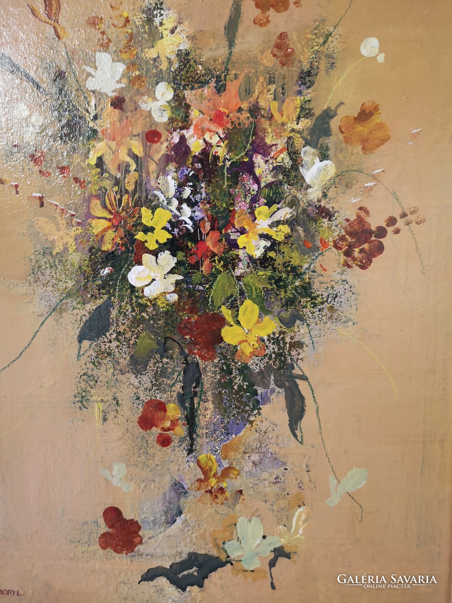 Zombori László Csendélet - Festmény | Galéria Savaria online piactér ...