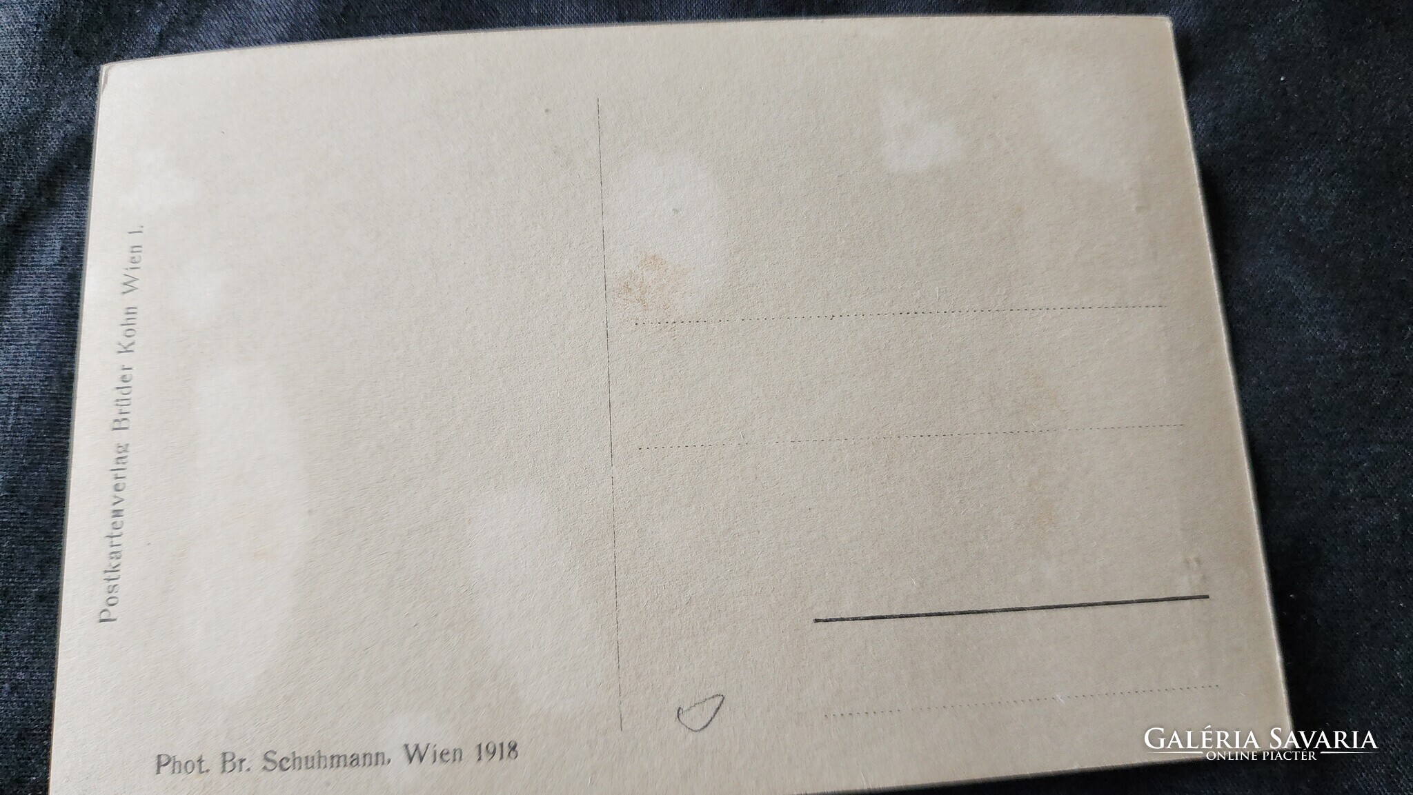 1918 Last Hungarian king iv. Contemporary photo - photo sheet with the ...