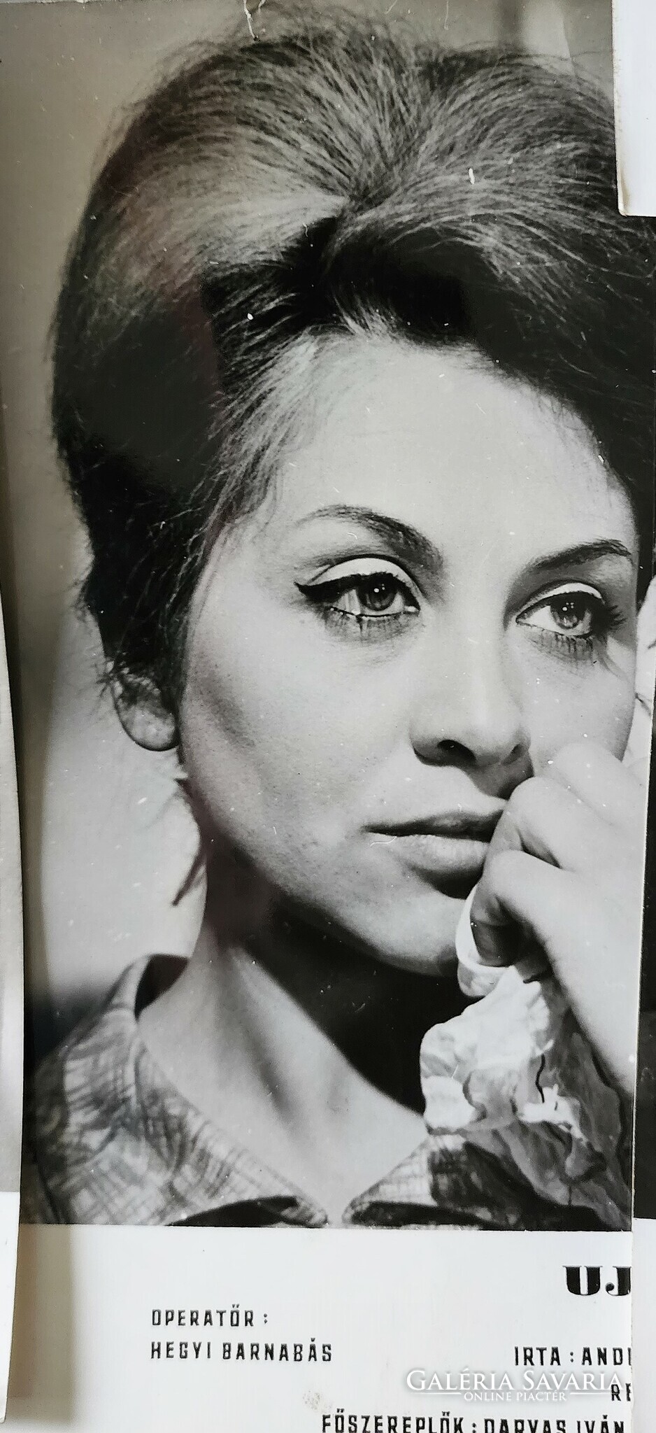 Domján edit Iván darvas Sándor Pécs cca 1964 labeled photo 13 silver ...