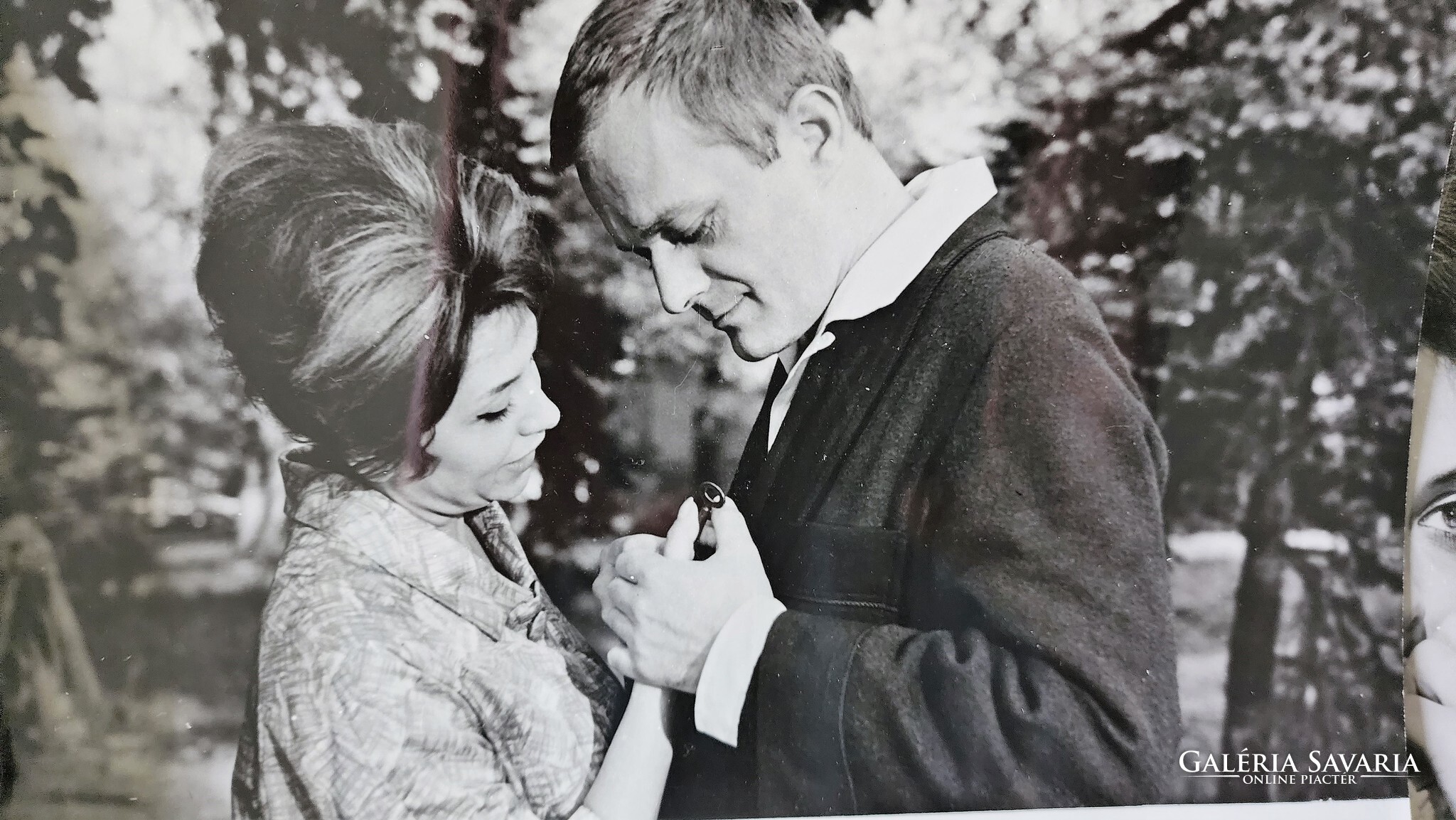 Domján edit Iván darvas Sándor Pécs cca 1964 labeled photo 13 silver ...