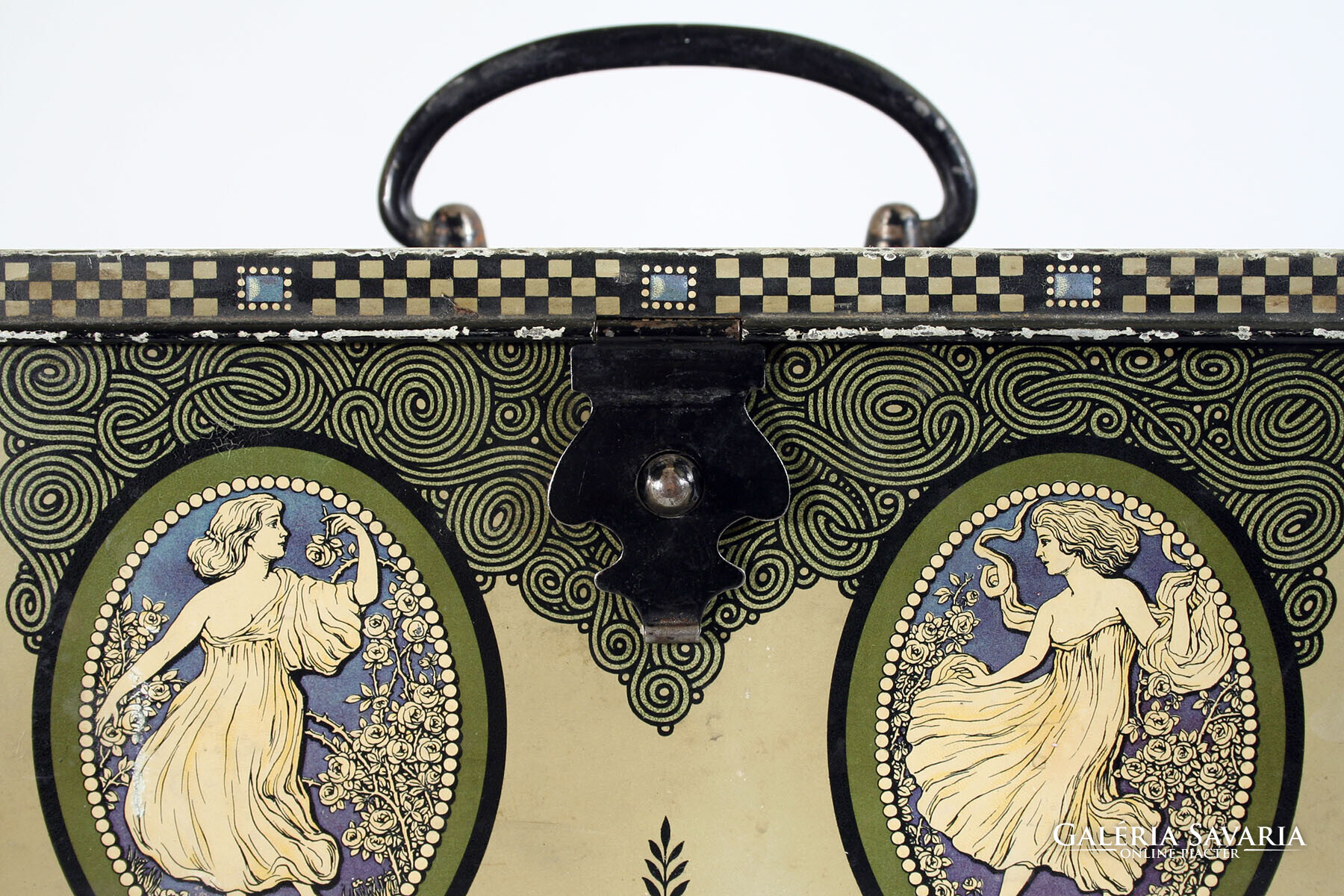 Wiener Werkstätte Emanuel Josef Margold Szecessziós Kekszes Doboz | WW ...