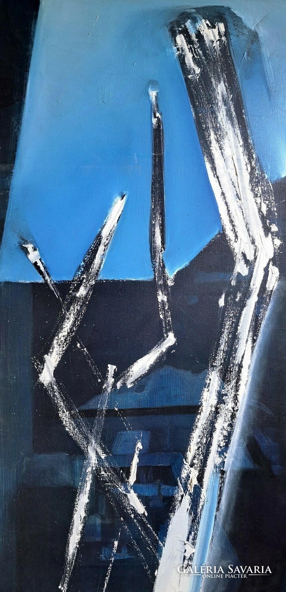 Rudolf Tóth: abstract oil painting - contemporary artist - Paintings ...