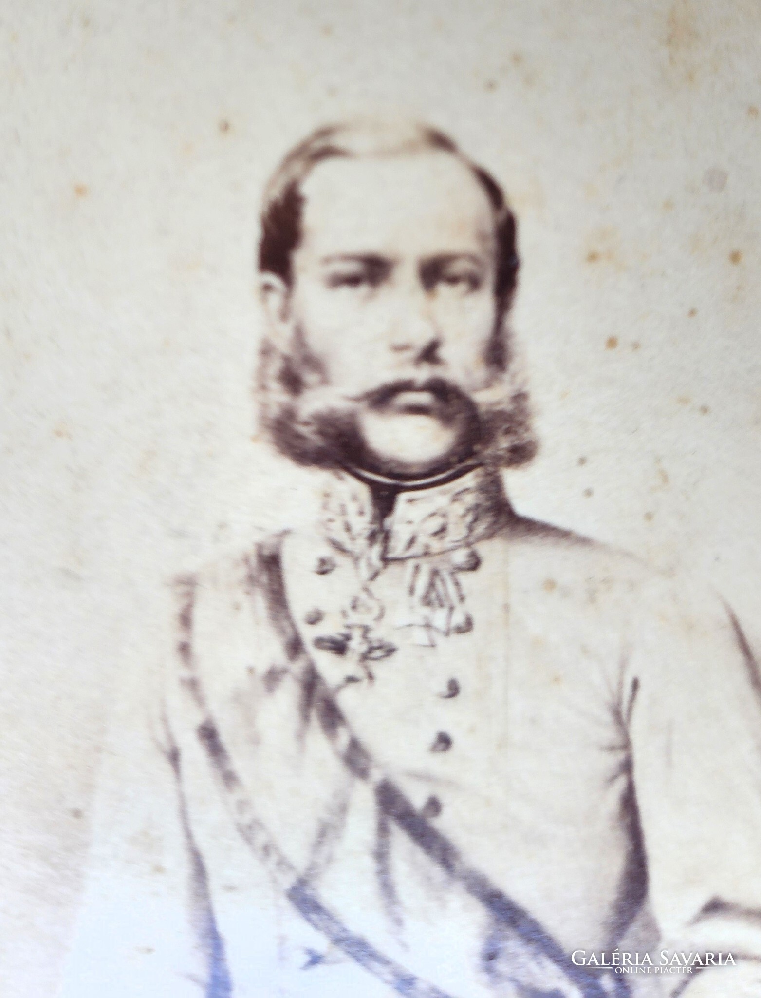 King Franz Josef Emperor original labeled photo 1878 photo Habsburg Kuk ...