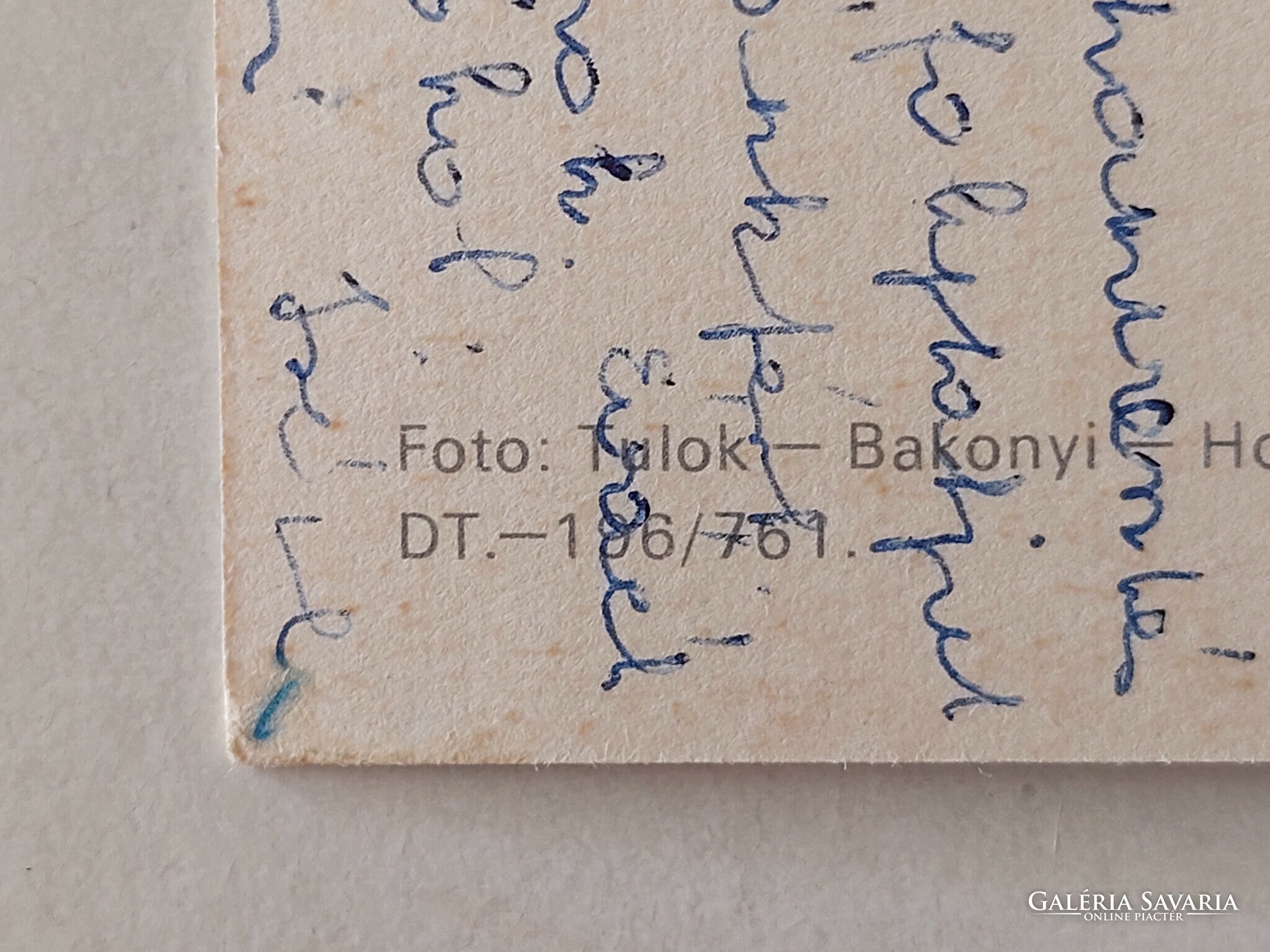 Régi képeslap Balatonalmádi fotó levelezőlap 1976 - Gyűjtemény ...