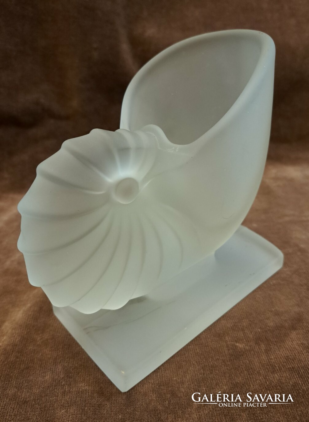 Üveg tengeri csiga, Martinsville Glass - Üveg | Galéria Savaria online ...