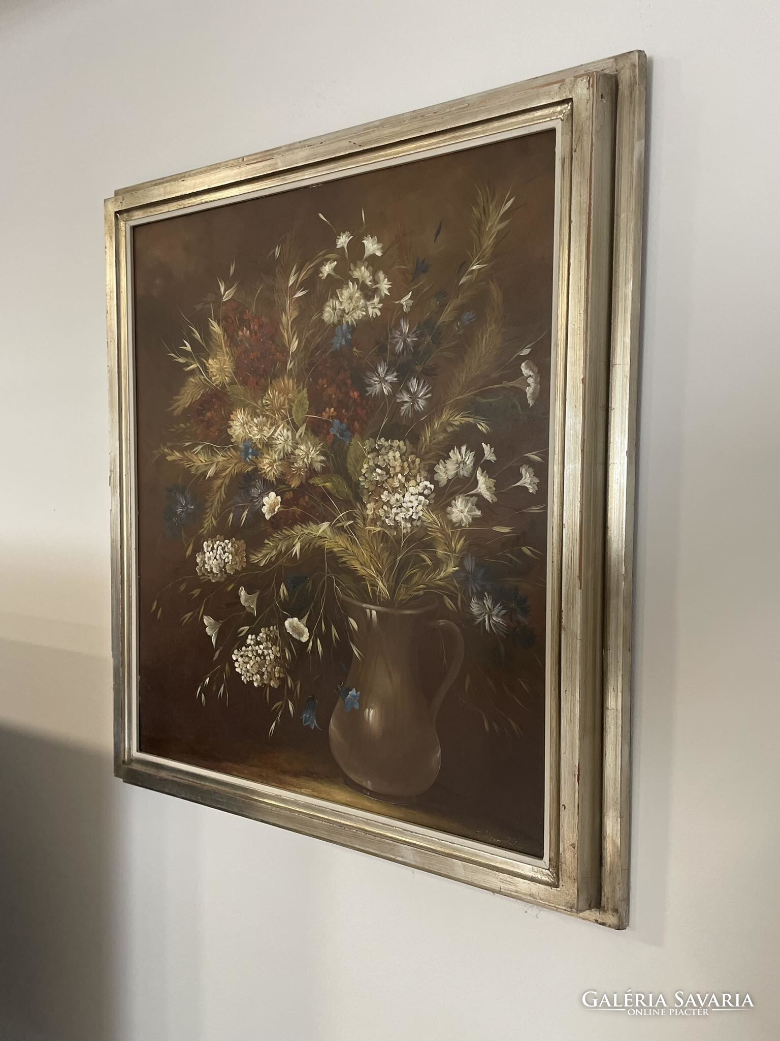Vízer Júlia: Virágcsendélet festmény - Festmény | Galéria Savaria ...