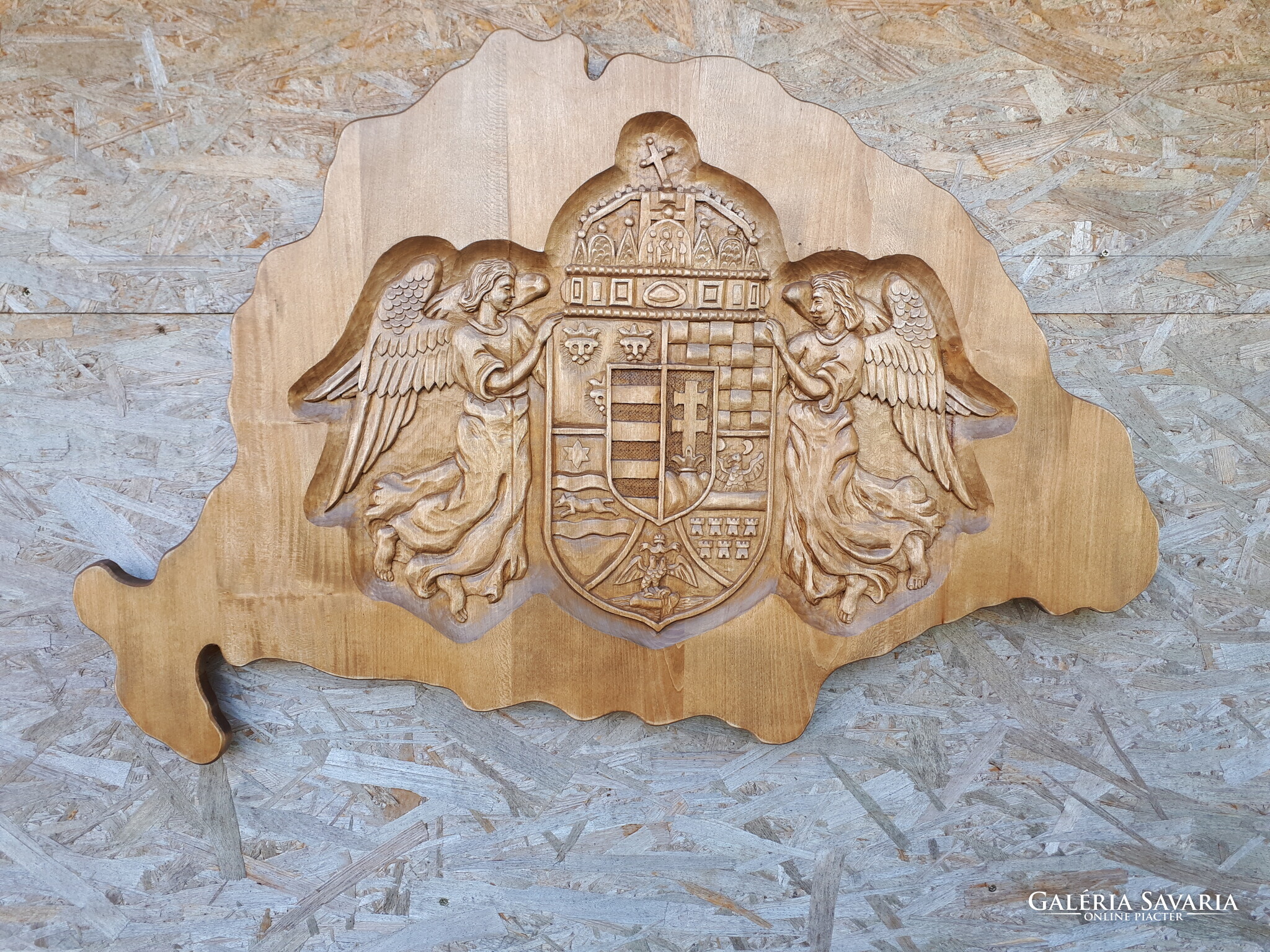 Angelic coat of arms turul kossuthcimer turulkép of Great Hungary crown ...
