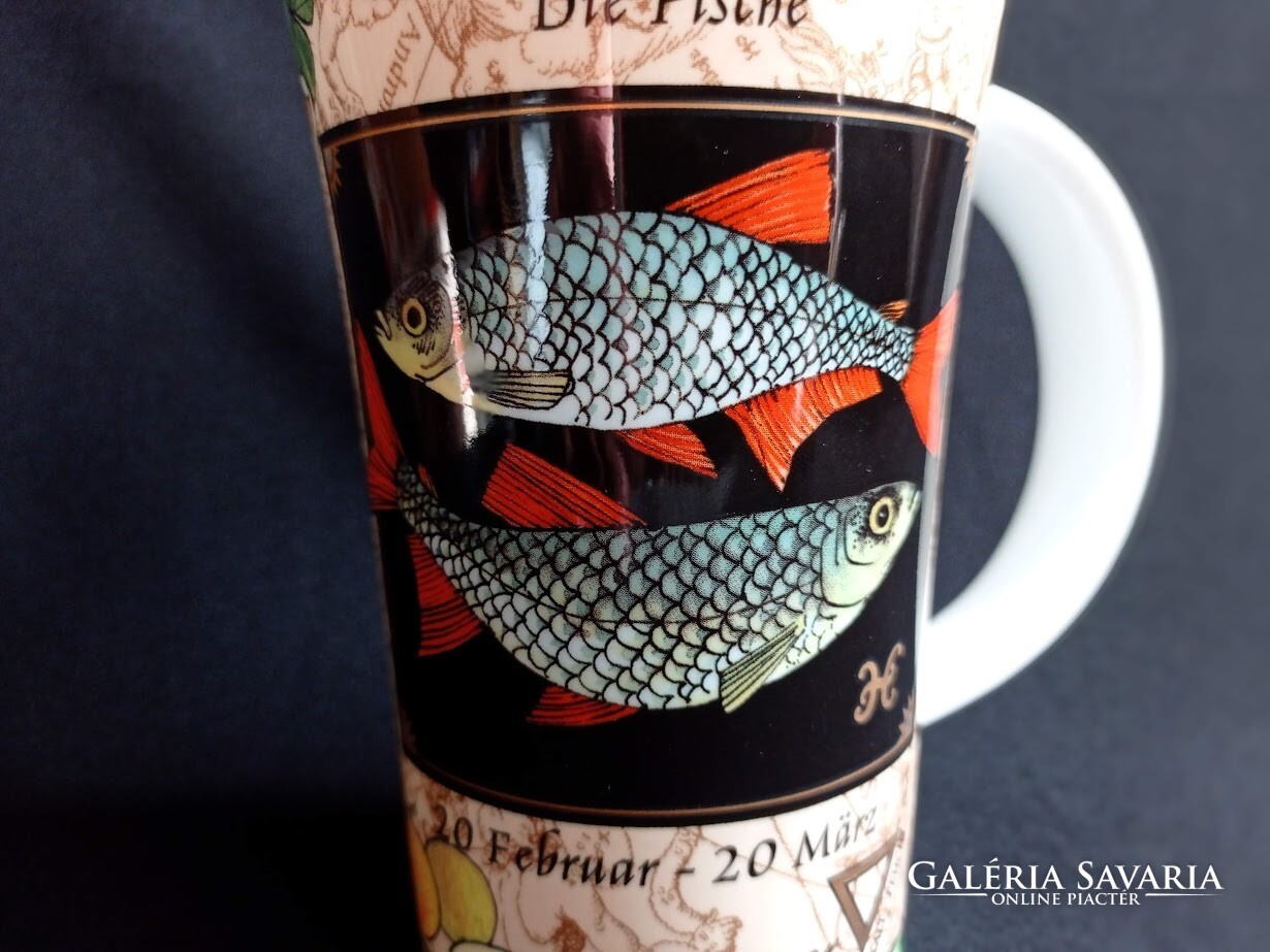 Angol porcelán horoszkópos bögre Halak 1 liter - Porcelán | Galéria ...