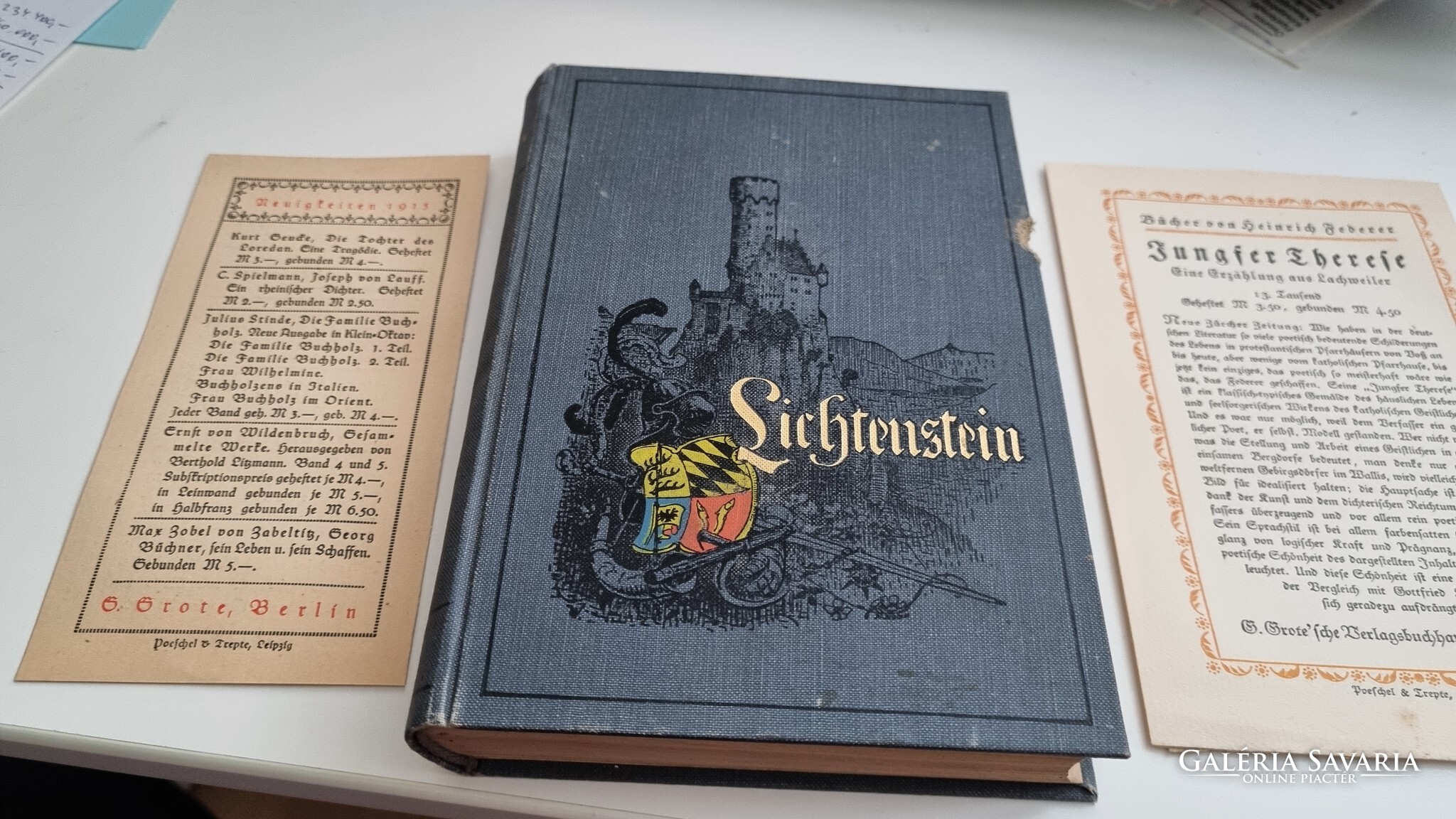 Wilhelm Hauff : Lichtenstein - gót betűs - Könyv | Galéria Savaria ...