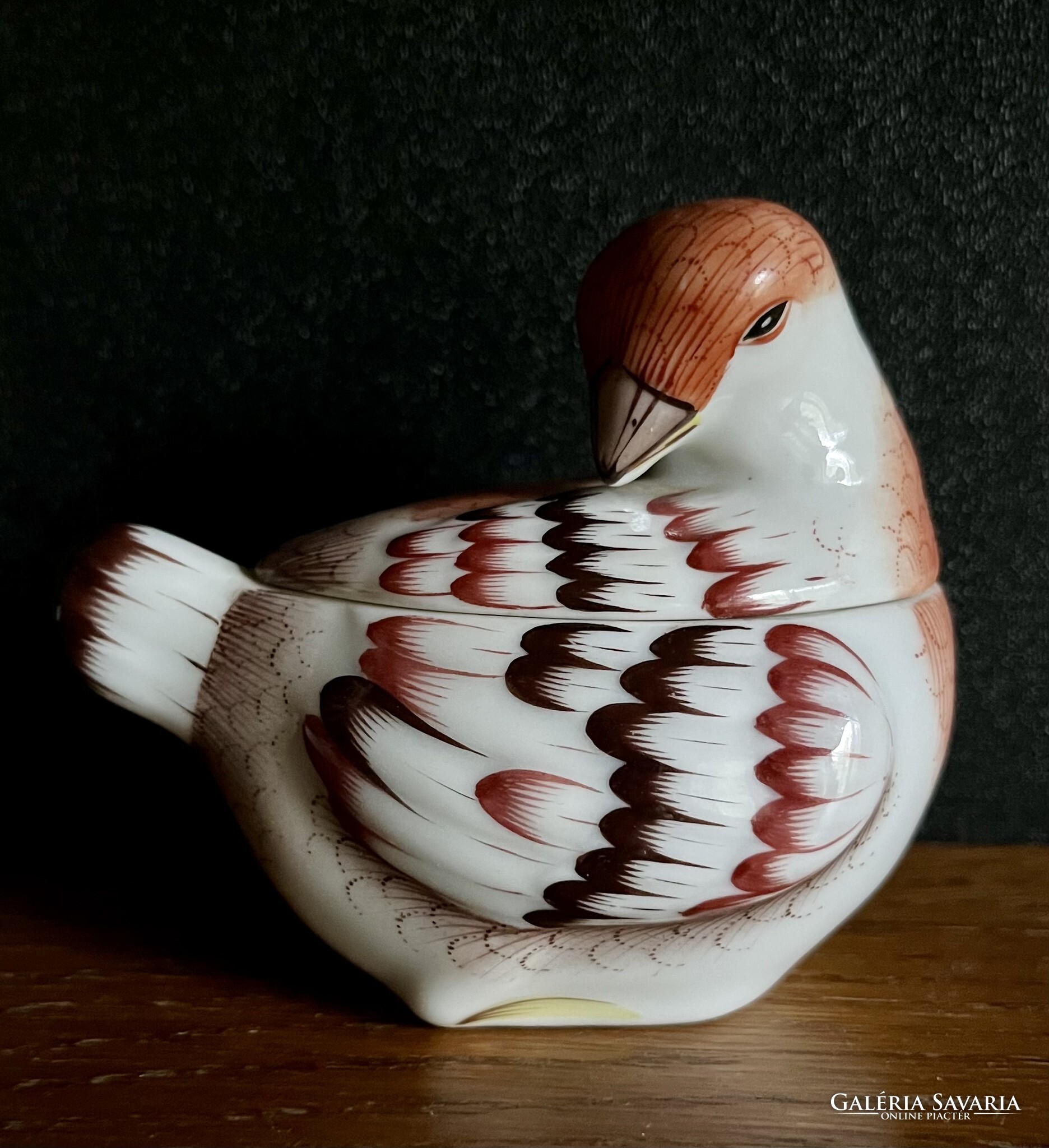 Herendi sótartó , fűszertartó madár - Porcelán | Galéria Savaria online ...