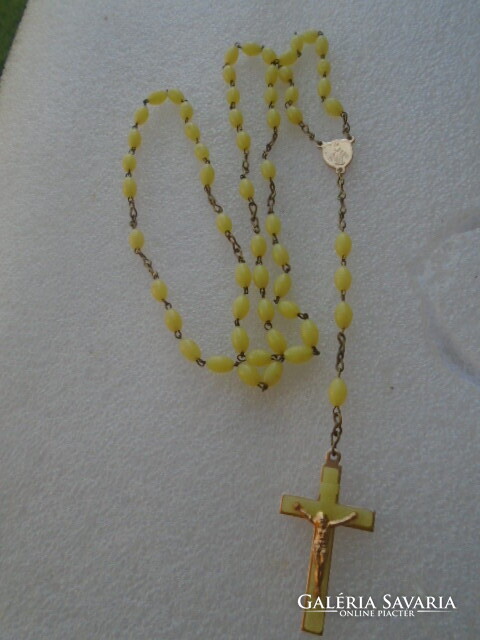 Katolikus borostyán hatású rózsafűzér - Vallás és spiritualizmus ...