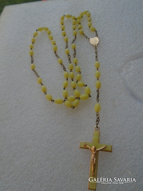 Katolikus borostyán hatású rózsafűzér - Vallás és spiritualizmus ...