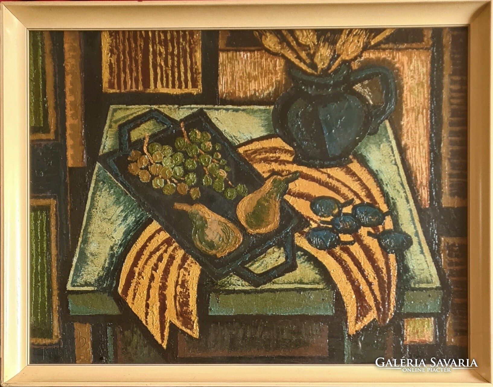 Mustó János (1934 - 2012) : Asztali csendélet - Festmény | Galéria ...