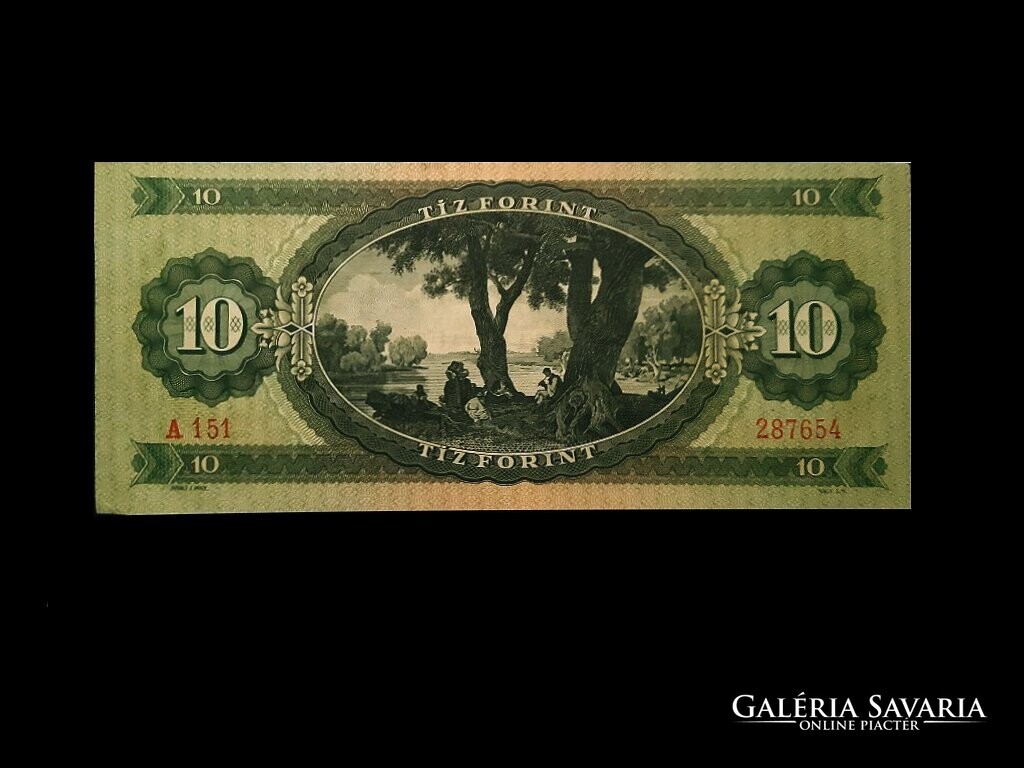 Híres - és ritka 10 FORINT 1962 GYÖNYÖRŰ hajtésmentes! - Numizmatika ...