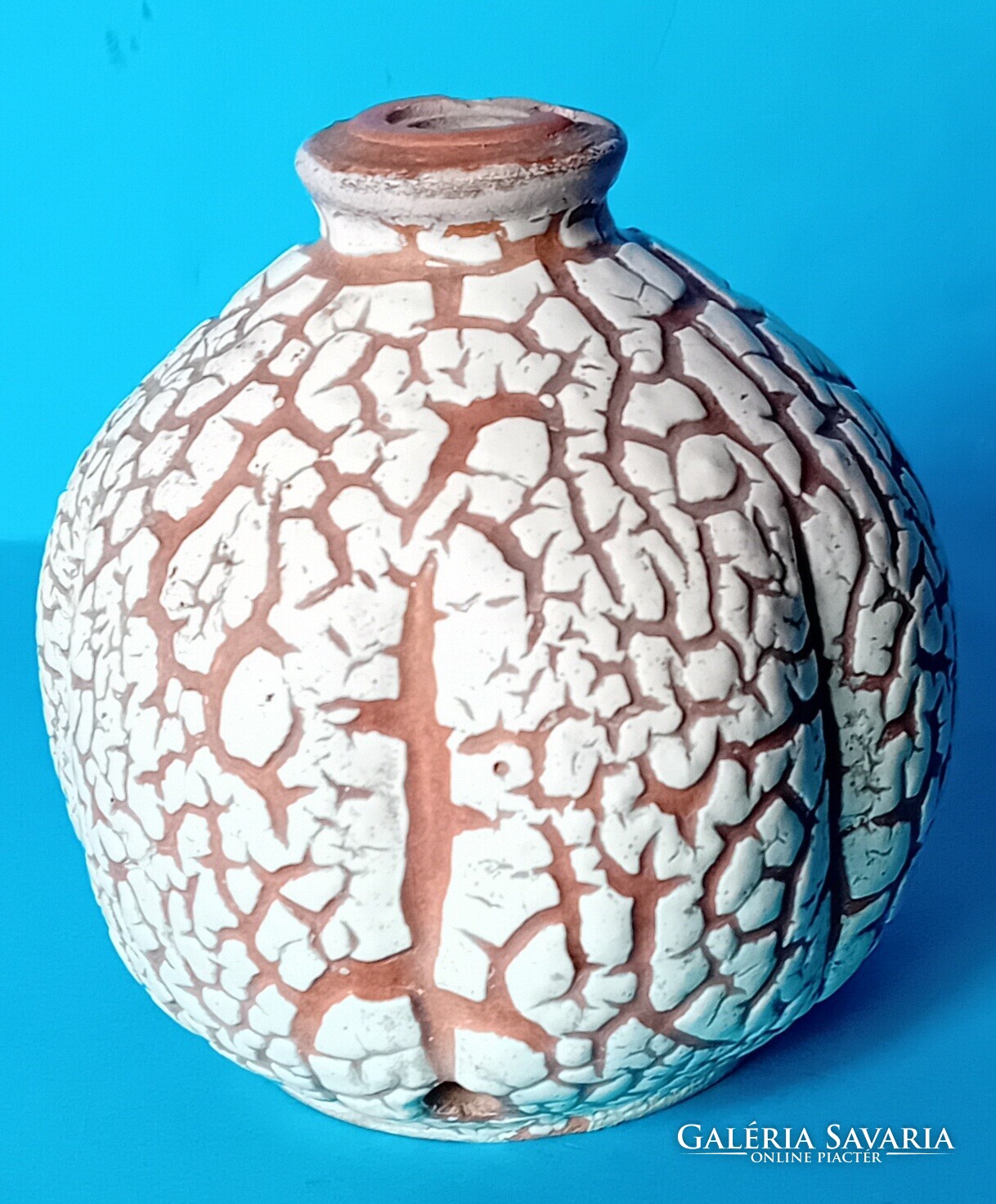 Gorka Lívia mázas kerámia lámpa , jelzett : GL Nógrádveröce ...