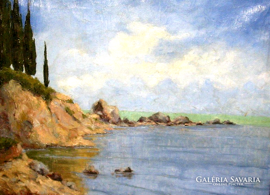 SPLIT 1930 GARANTÁLTAN EREDETI CSODÁS BUDAI FISCHER EDWIN / 1887-1931 ...