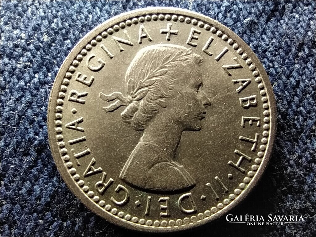 Anglia II. Erzsébet (1952-2022) 6 Penny 1963 - Numizmatika, Pénz, Érme ...