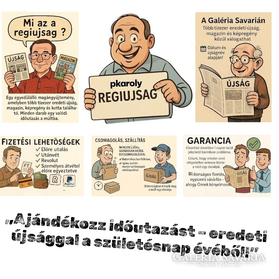 1996 június 14 / Magyar Nemzet / Eredeti lapszámok Ssz.: 31086 ...