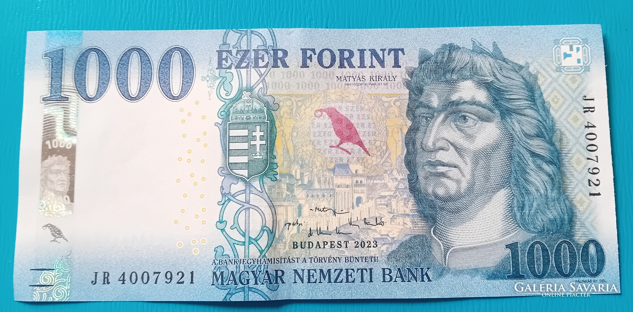 1000 Forint 2023 év JR - Numizmatika, Pénz, Érme | Galéria Savaria online piactér - Vásároljon ...