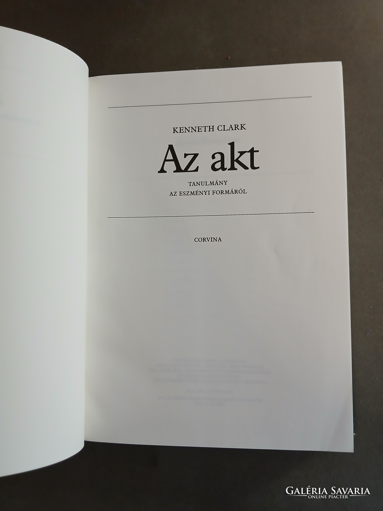 Kenneth Clark - Az akt - Tanulmány az eszményi formáról,1986 - Könyv ...