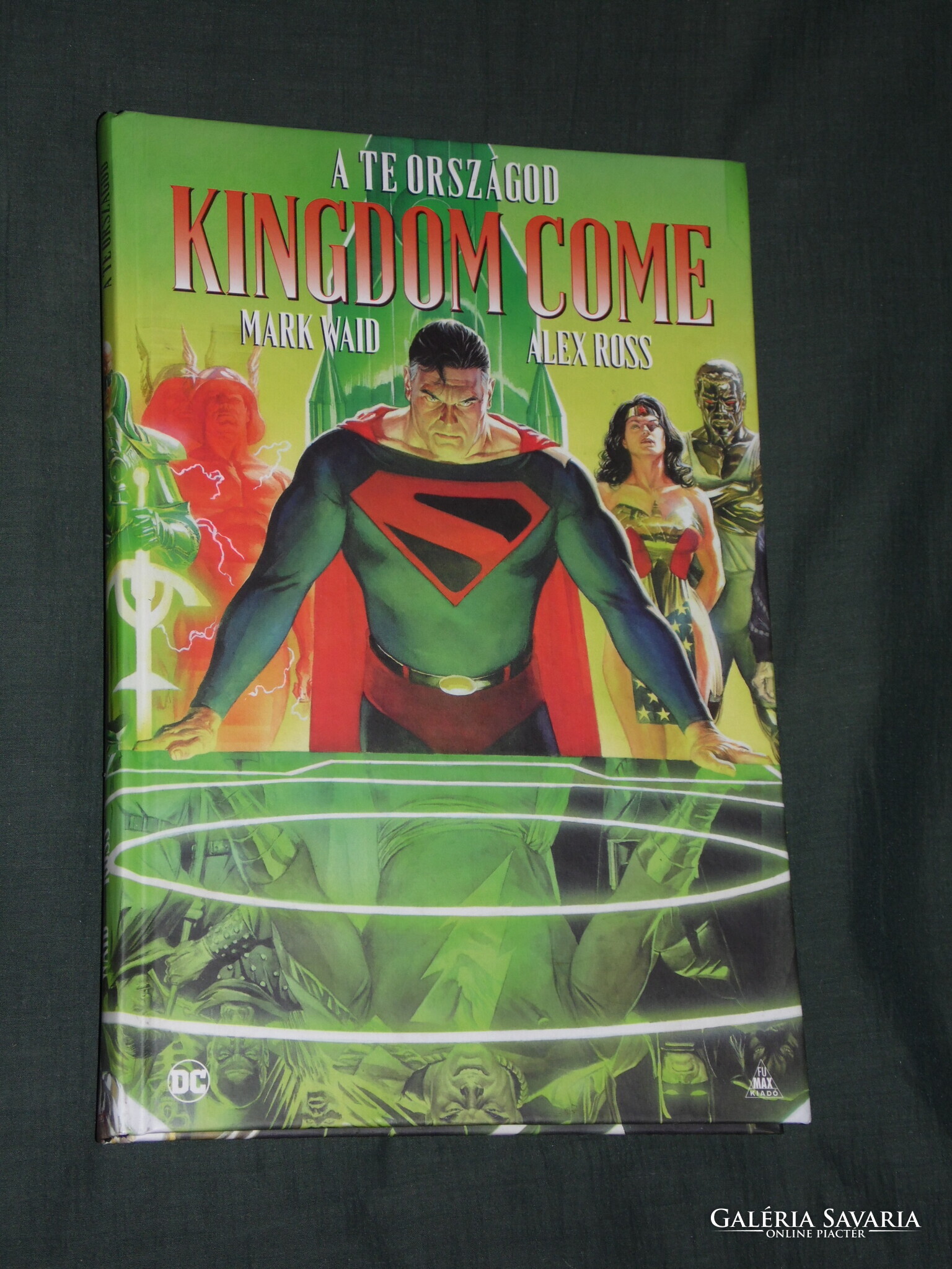 Képregény,DC,Fumax,Superman,A te országod Kingdom Come,Mark waid,Alex ...