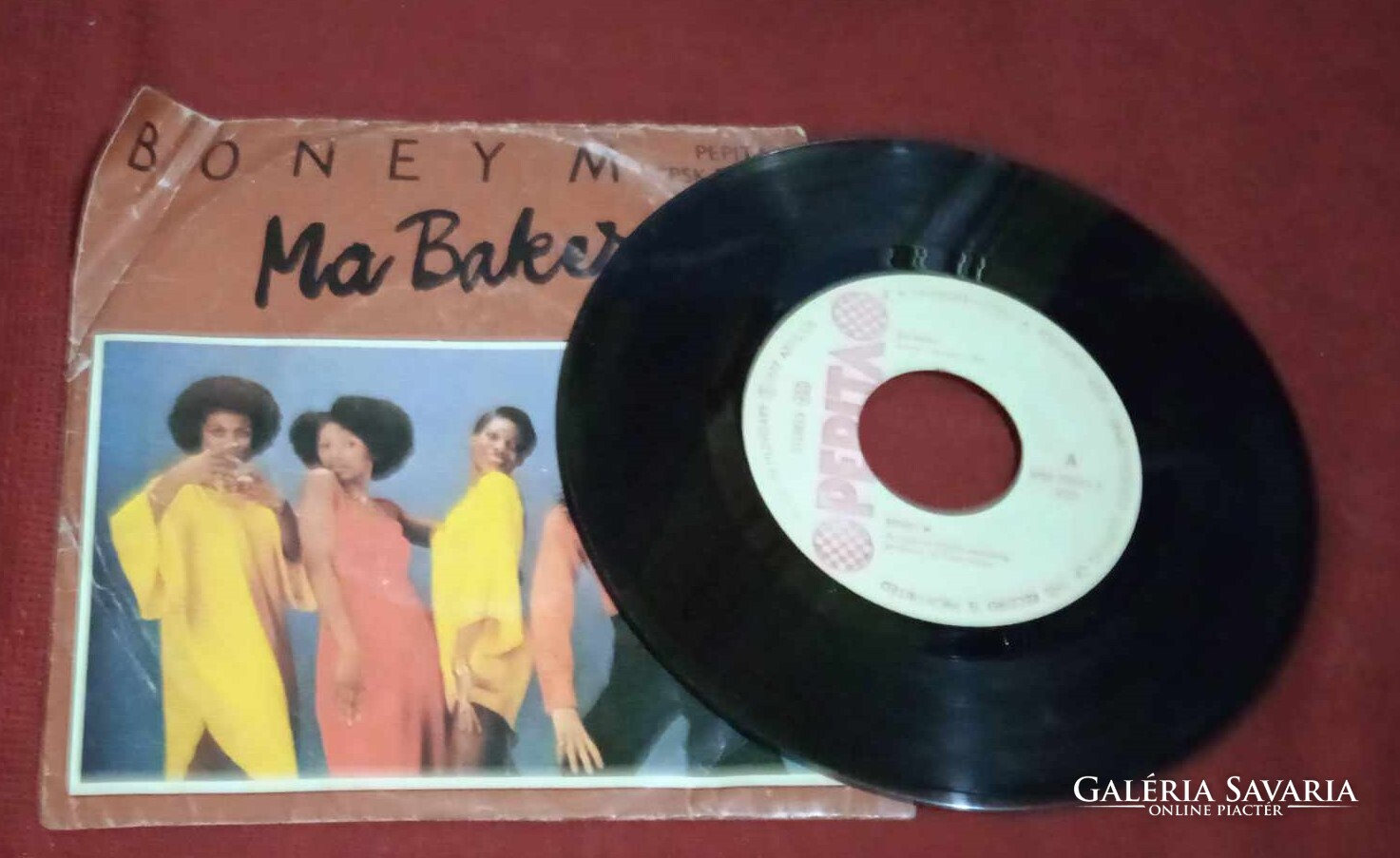 Ma Baker Boney M 1977 45 rpm vinyl record. Great for collectors - Zene ...