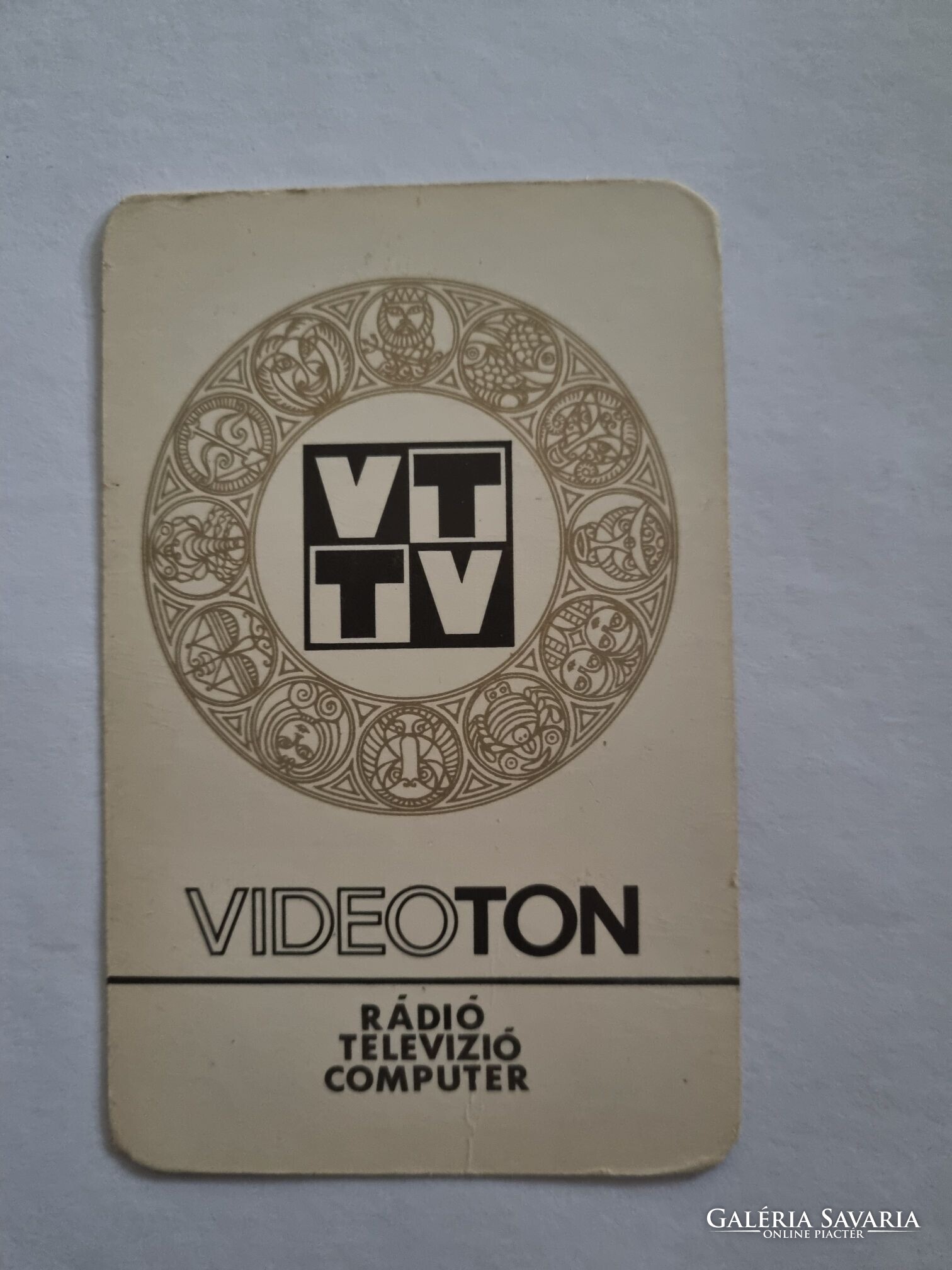 VIDEOTON 1973. évi kártyanaptár - Rádió, Televízió, Computer ...