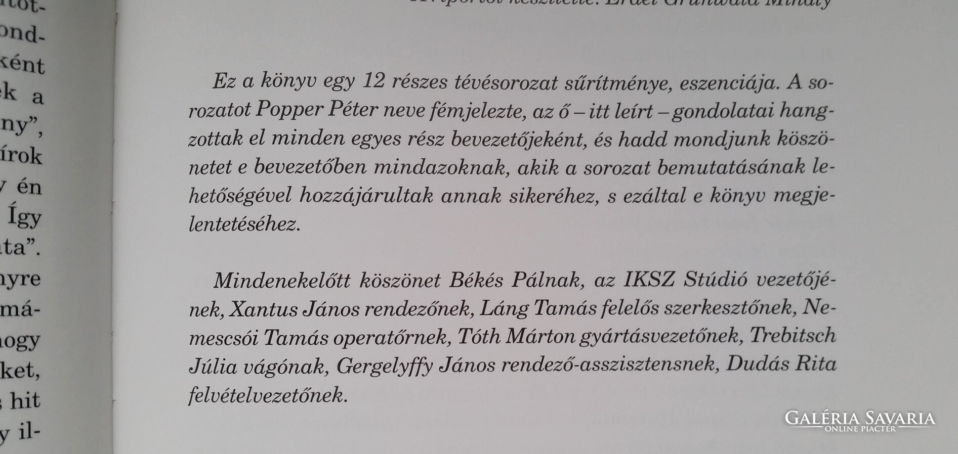 Popper Péter: Istenek órája > Művelődéstörténet > Eszmetörténet ...