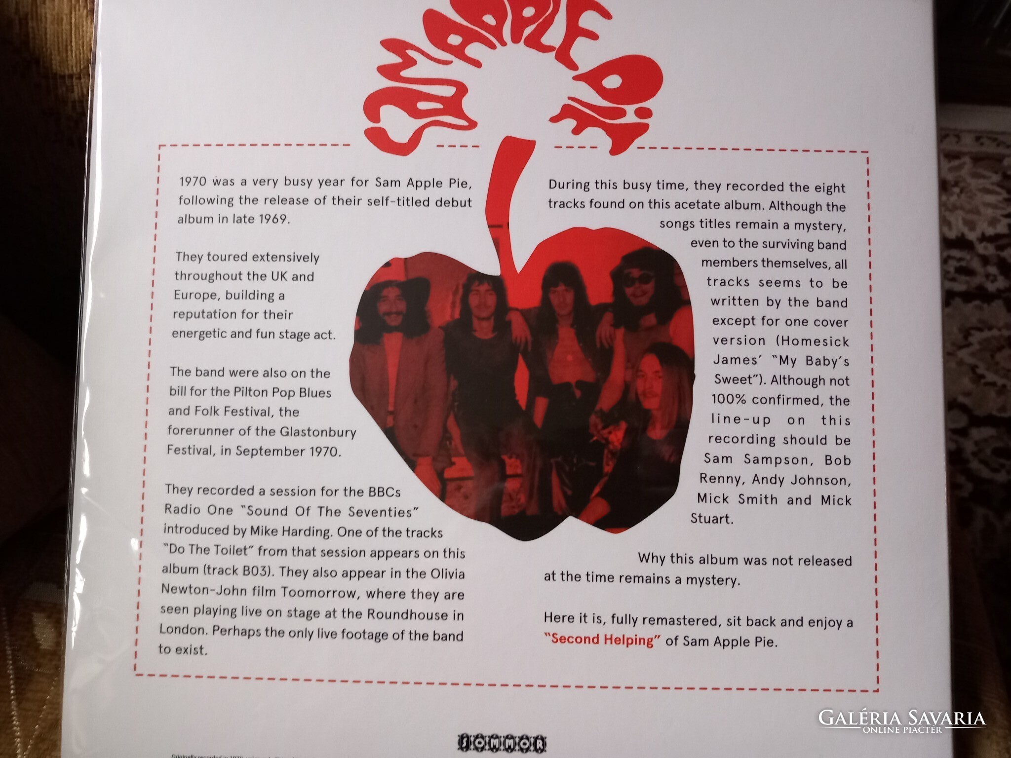 Sam Apple Pie. Second Helping. 1970. Lp. Repress - Zene | Galéria ...