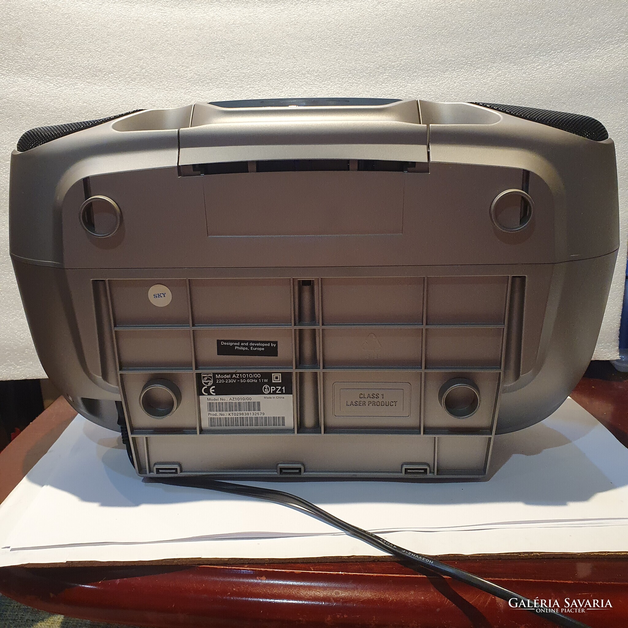 Retro Philips AZ1010/00 CD rádiósmagnó kazetta boombox sétálómagnó hi ...