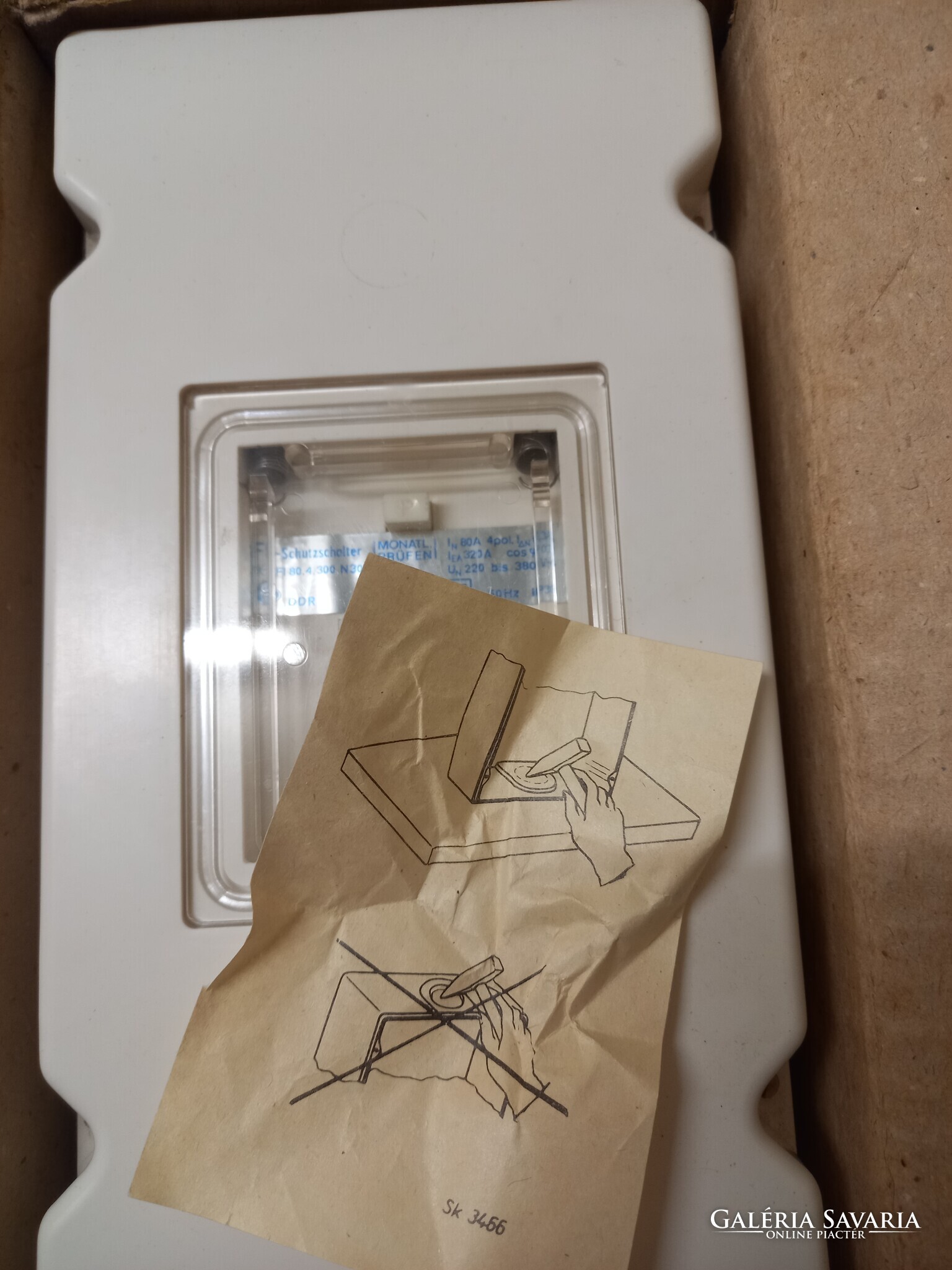 80A fi relé retro saját dobozában új nem használt - Otthon, háztartás ...