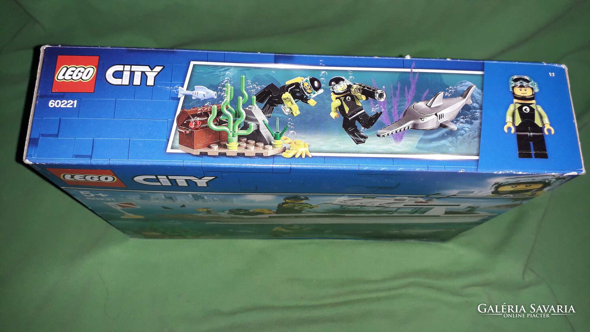 LEGO® - LEGO City Búvárjacht - 60221 játék építő készlet bontatlan ...