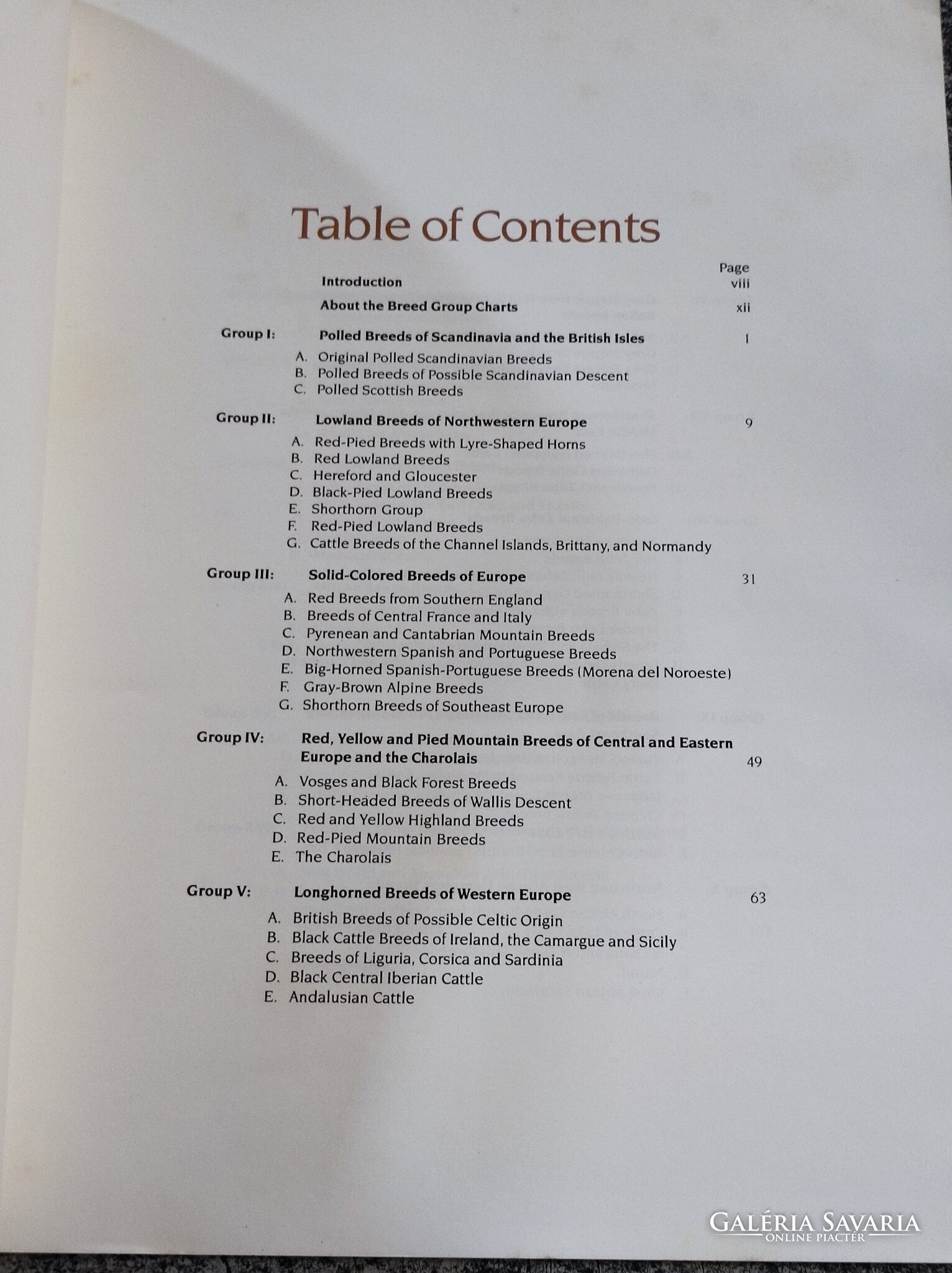 Genus Bos: Cattle Breeds Of The World - A világ szarvasmarhafajtái ...