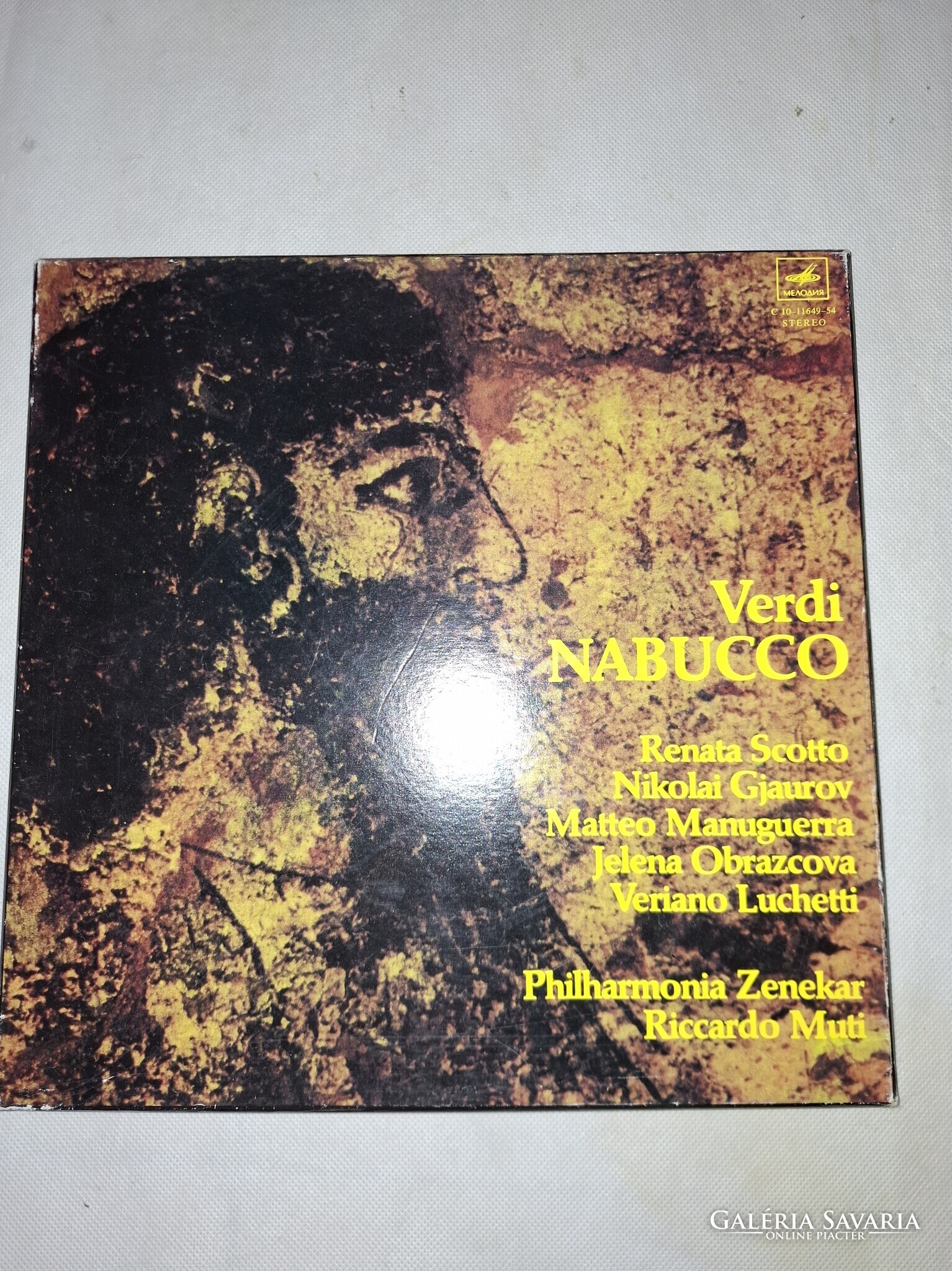 Verdi - Nabucco (3 x LP) - HU 1979 - Zene | Galéria Savaria online ...
