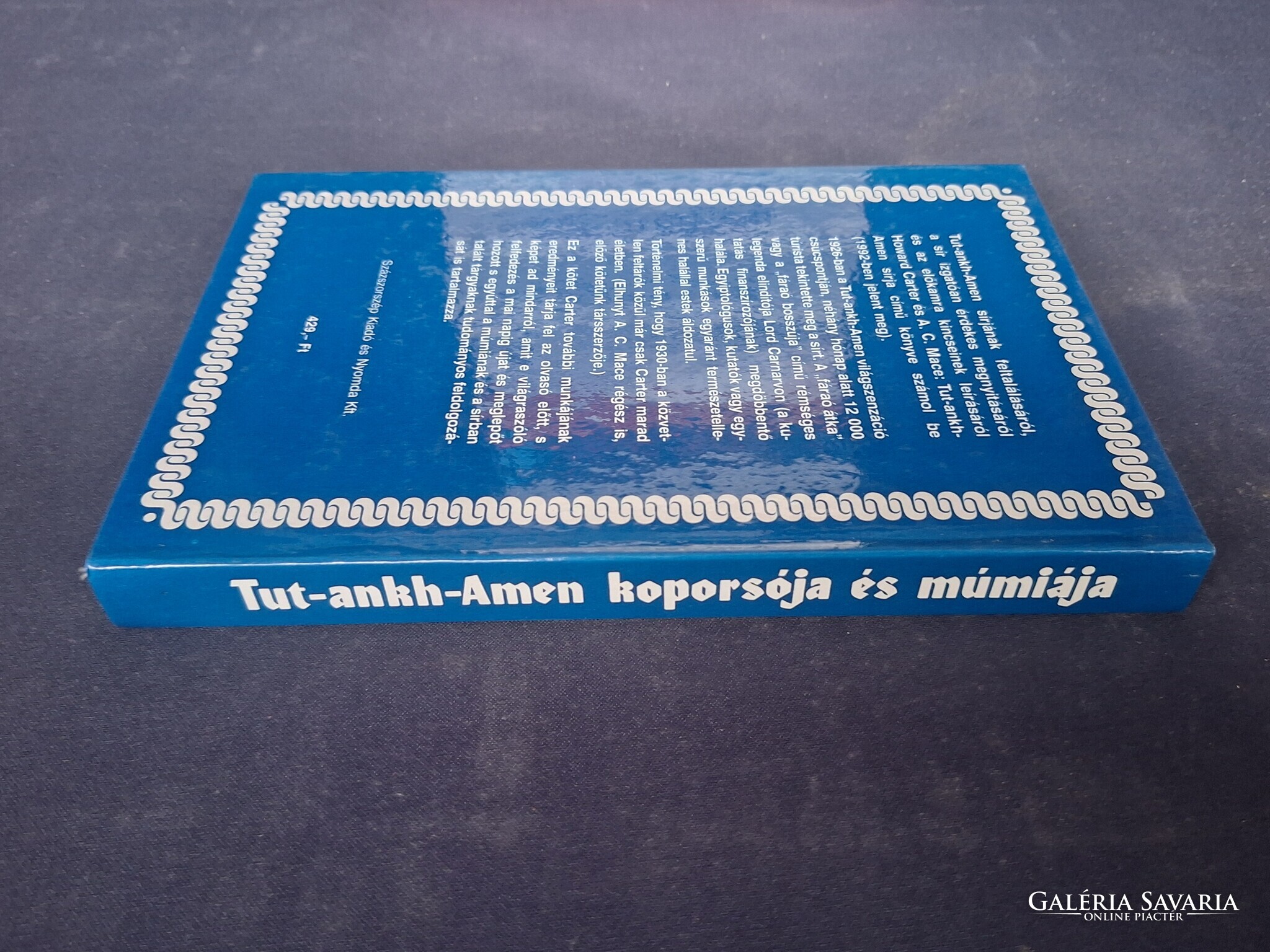 Carter, Howard: Tut-ankh-Amen koporsója és múmiája. 1750.-Ft - Könyv ...