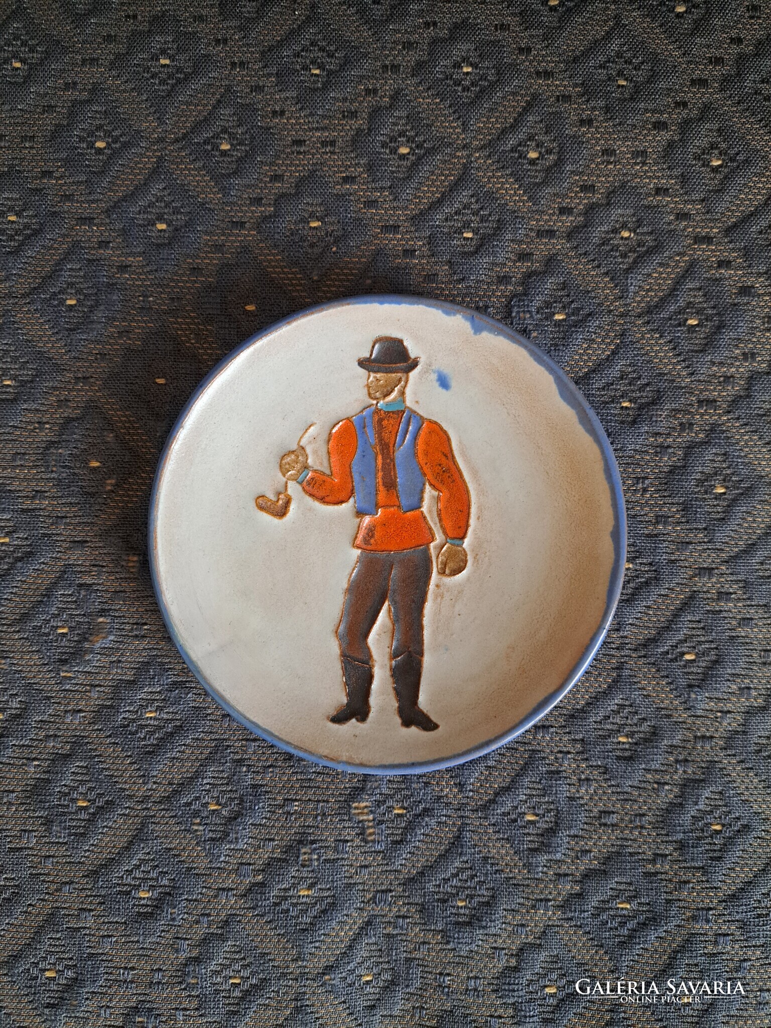 Gádor István tányér - Kerámia | Galéria Savaria online piactér ...